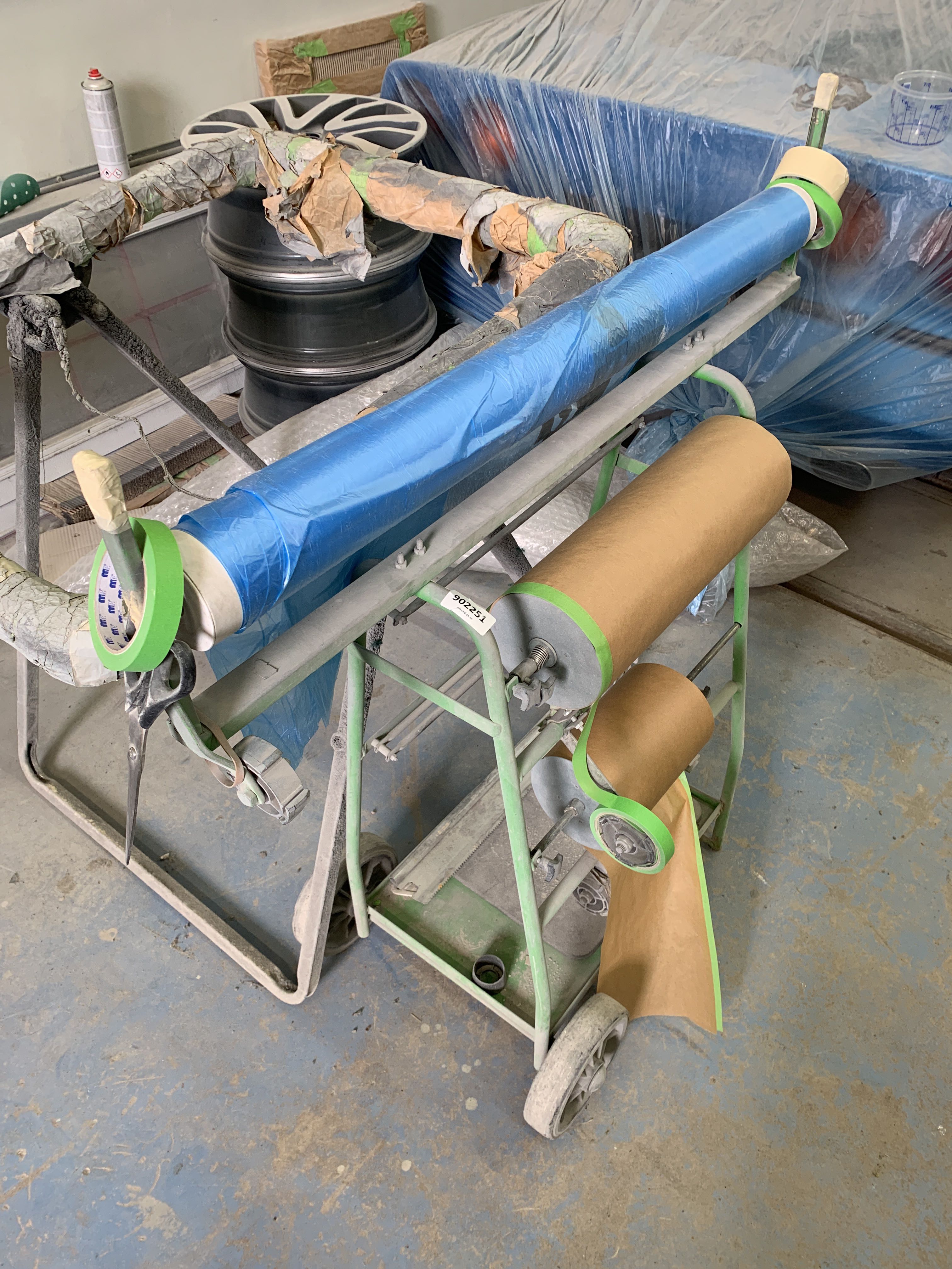 Masking trolley - PS Auction - We value the future - Largest in net ...