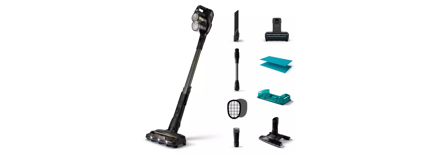 Handheld vacuum cleaner Philips XC8349/01 SpeedPro Max Aqua+ - PS ...