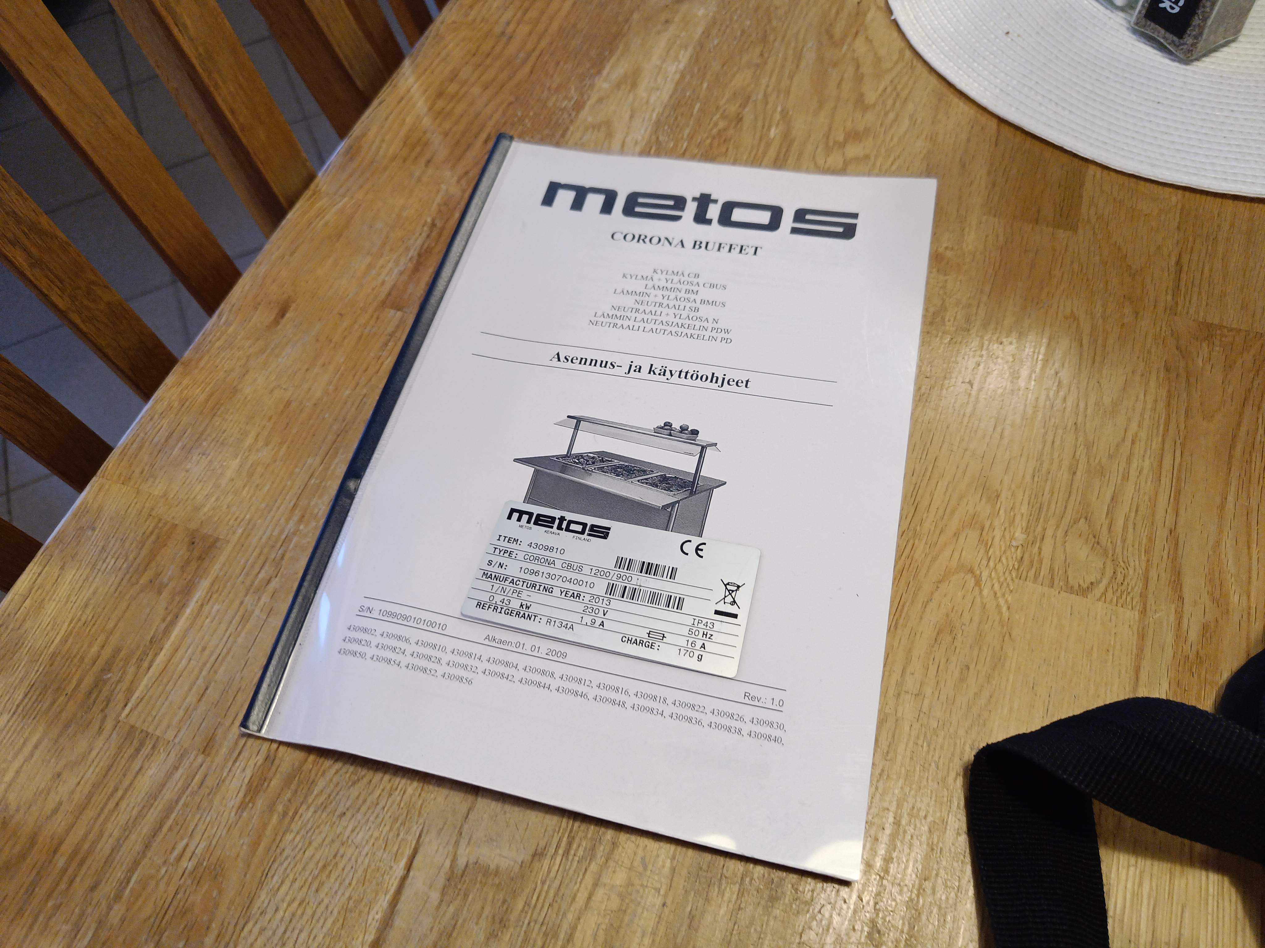 Meto's buffet cooler - PS Auction - We value the future - Largest in ...