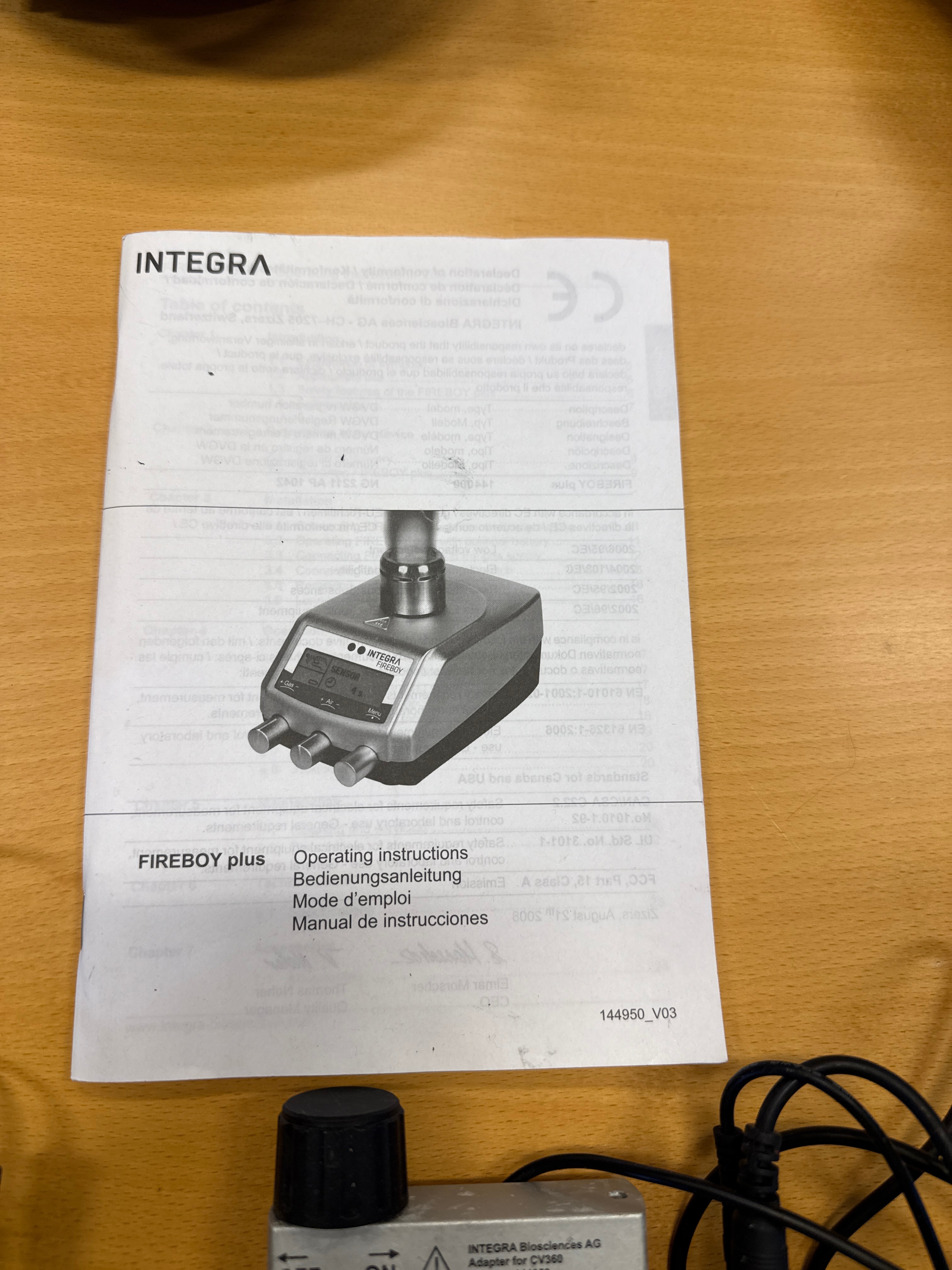 Integra Fireboy Plus, gasdriven laboratoriebrännare - Auktioner online ...