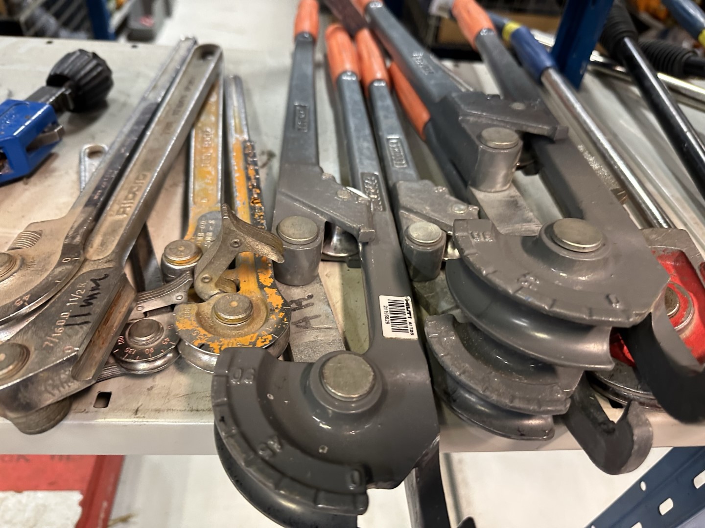 Mixed pipe bending tools, pipe cutters etc - PS Auction - We value the ...