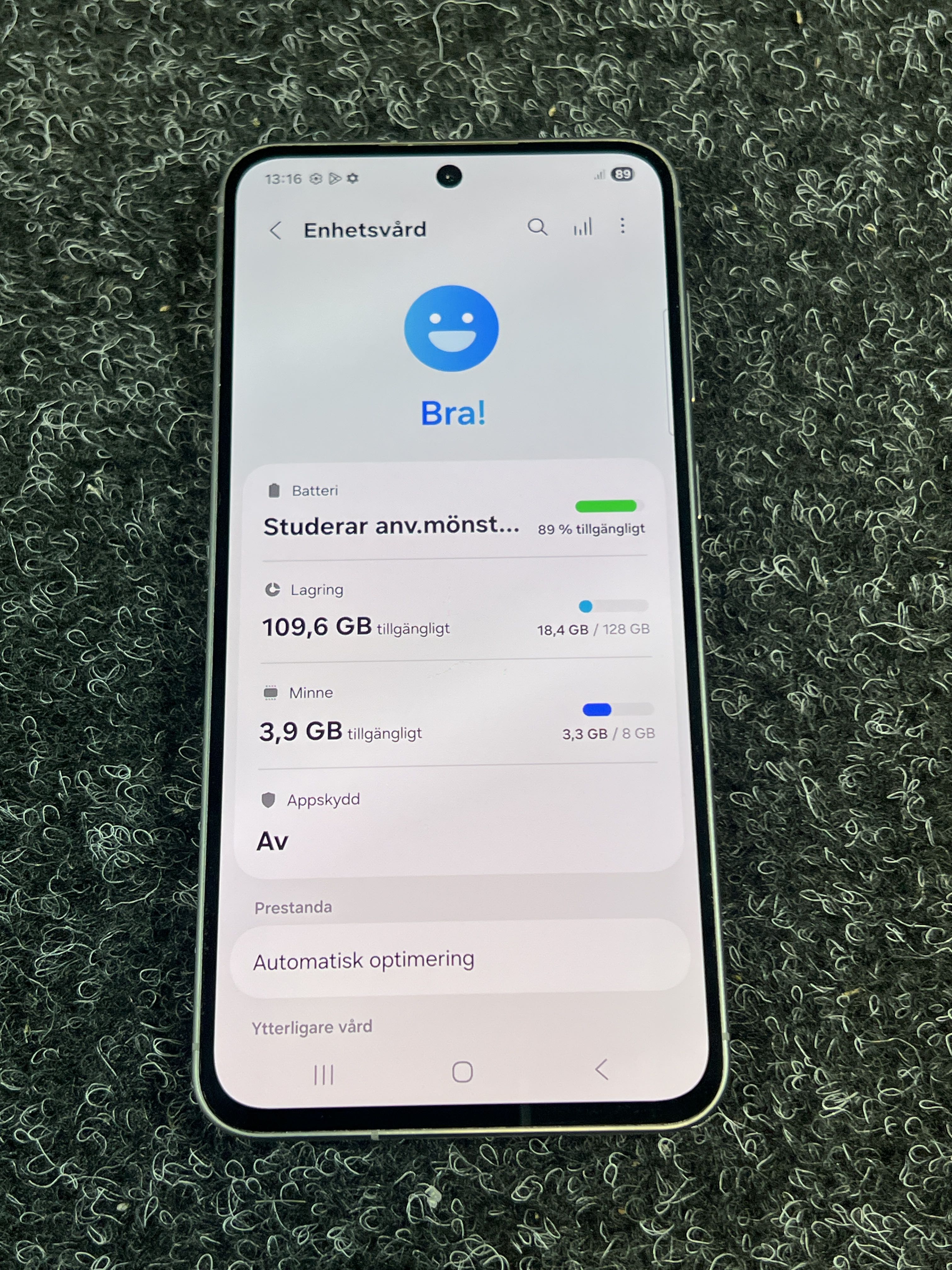 Mobiltelefon utan laddare - Samsung Galaxy A56 5G, 128 GB - Auktioner ...