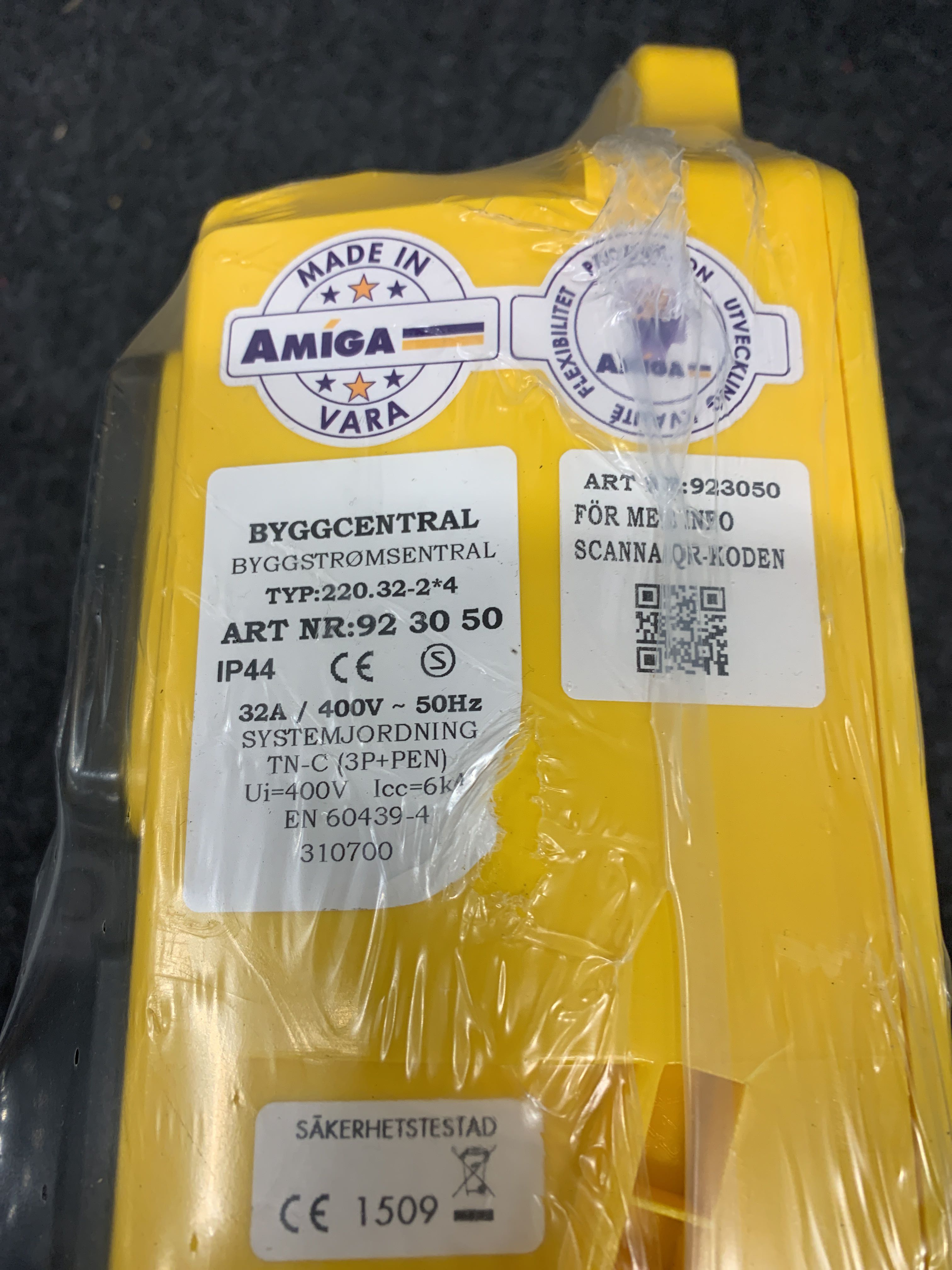Byggcentral Amiga 32A 400V (Avsedd för Norge) - Auktioner online - Nätauktioner ...