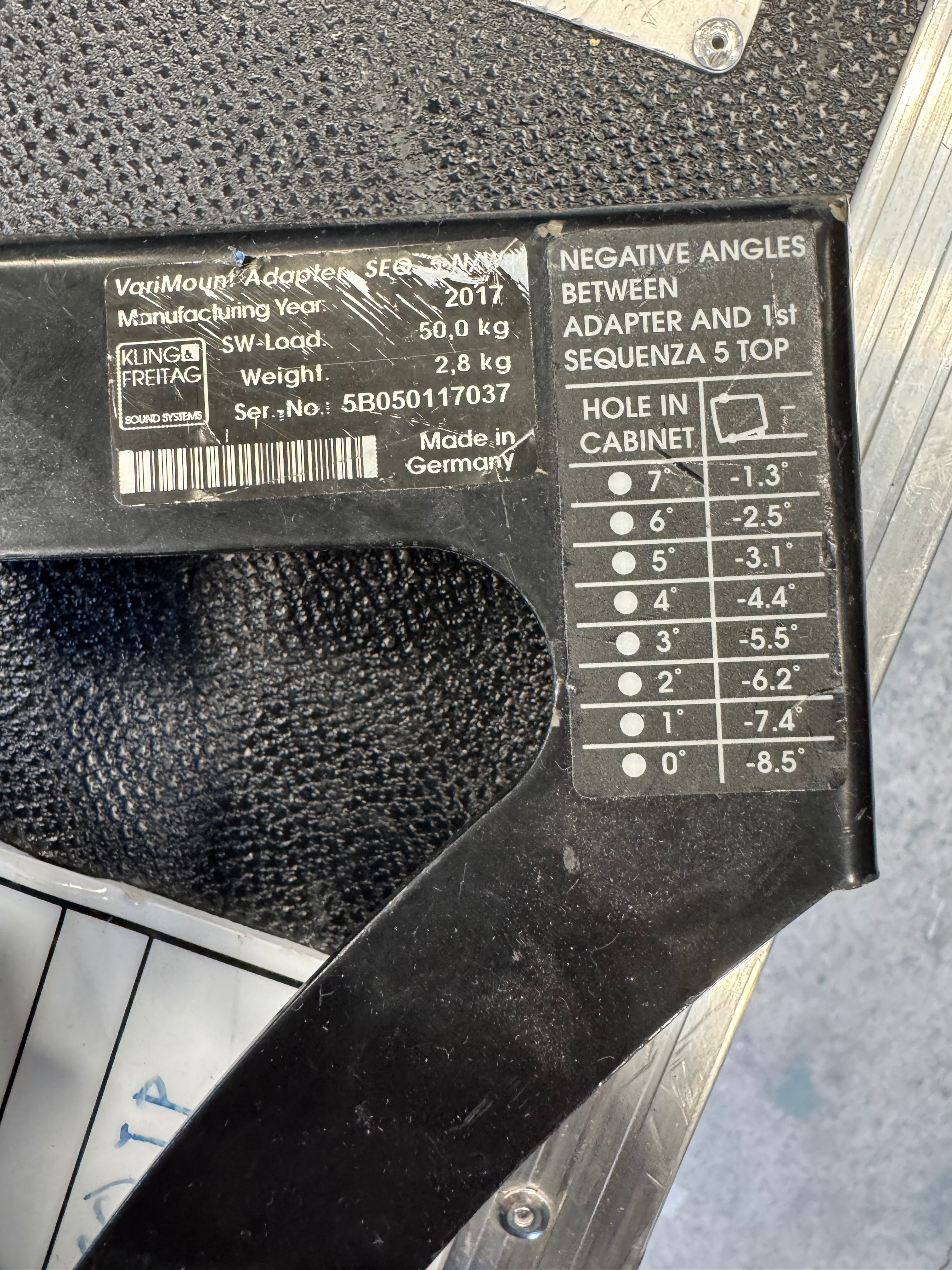 Case, wheel plates and accessories for Kling & Freitag Sequenza 5 - PS ...