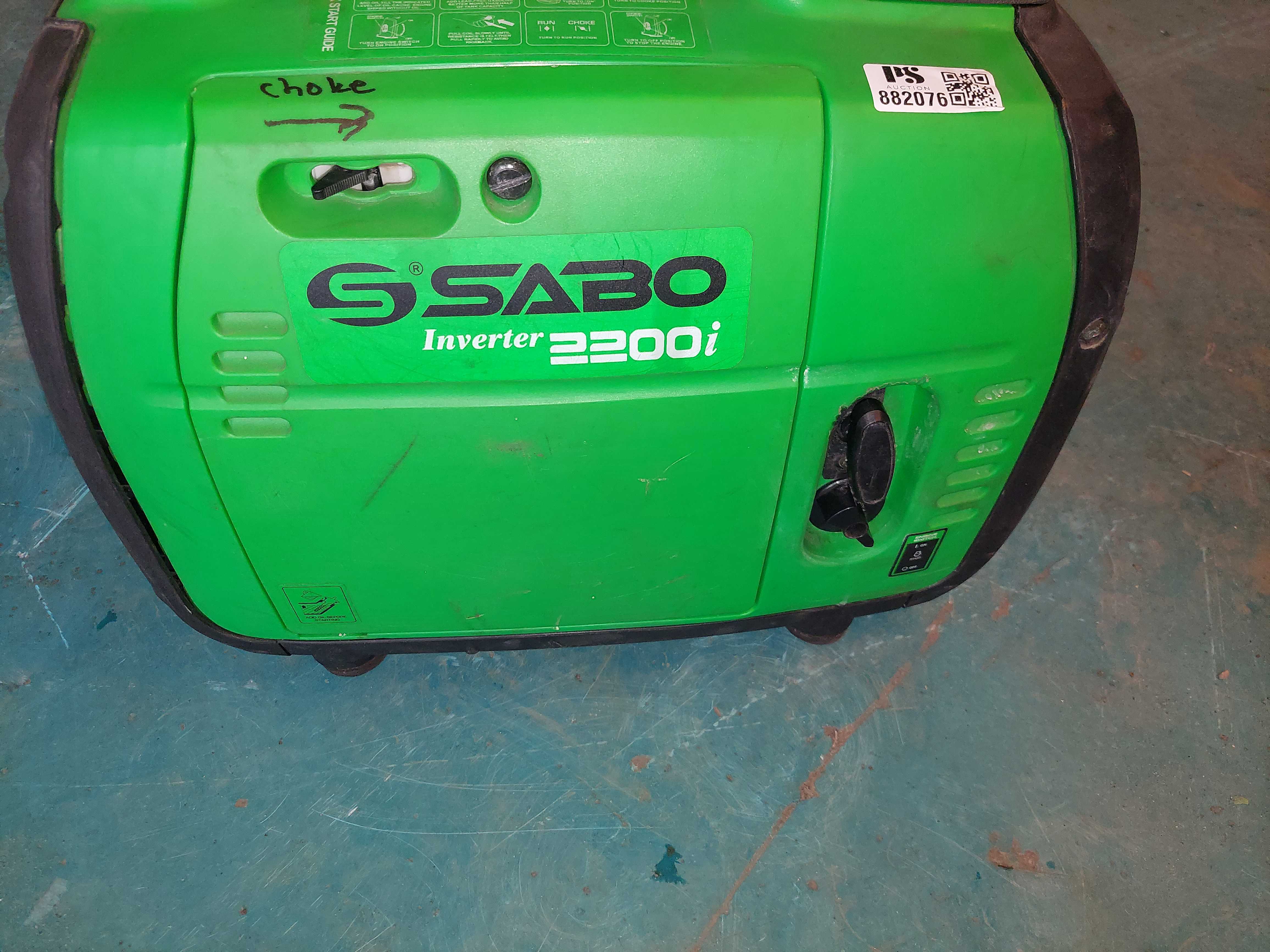 Generator Sabo inverter 3200i - Auktioner online - Nätauktioner & Konkursauktioner | PS Auction