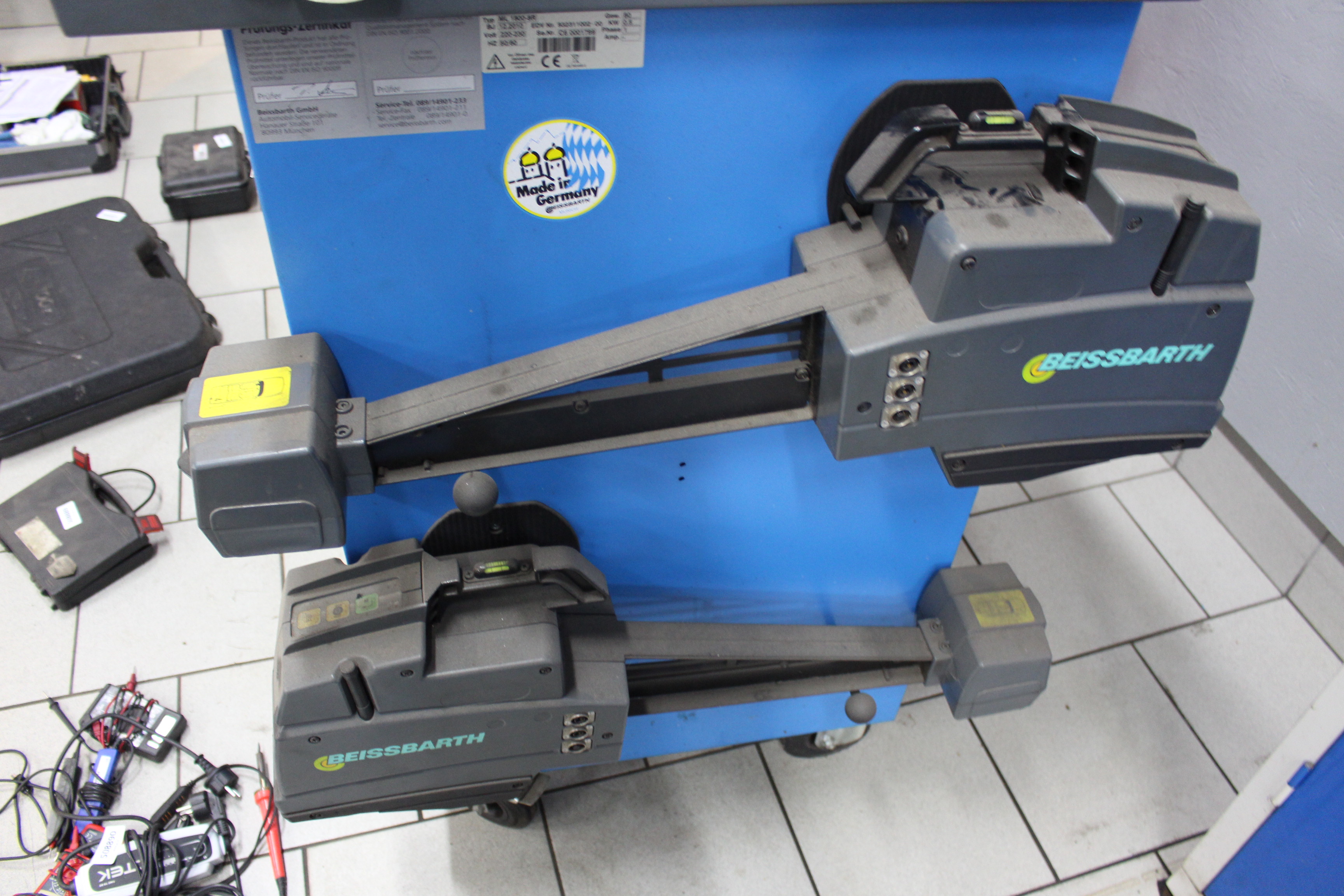 Hjulinställningsmaskin Beissbarth Microline 1800 -2010 - PS Auction ...