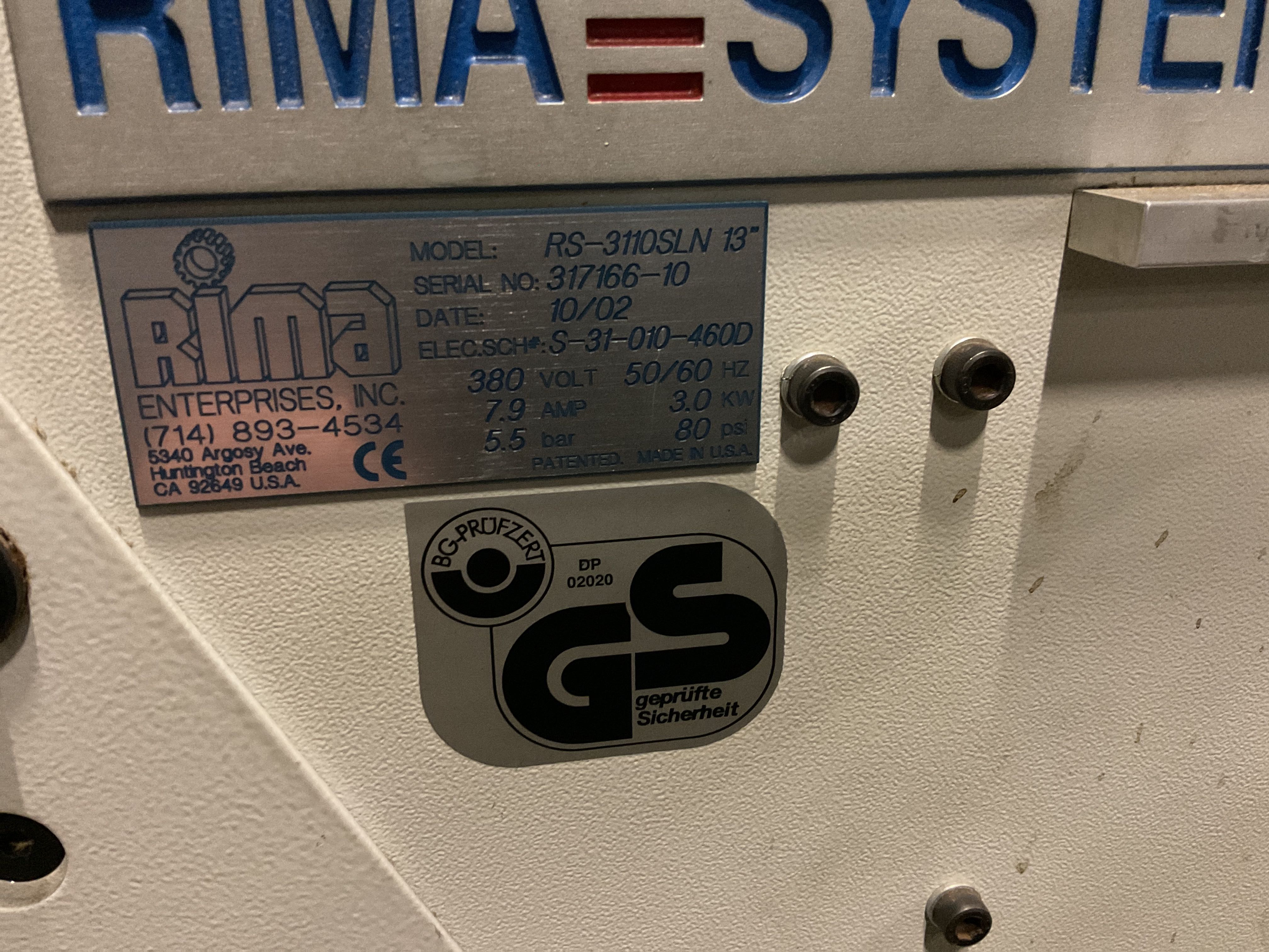 Stacker Rima system RS - 31005 LN 13 - PS Auction - We value the future ...