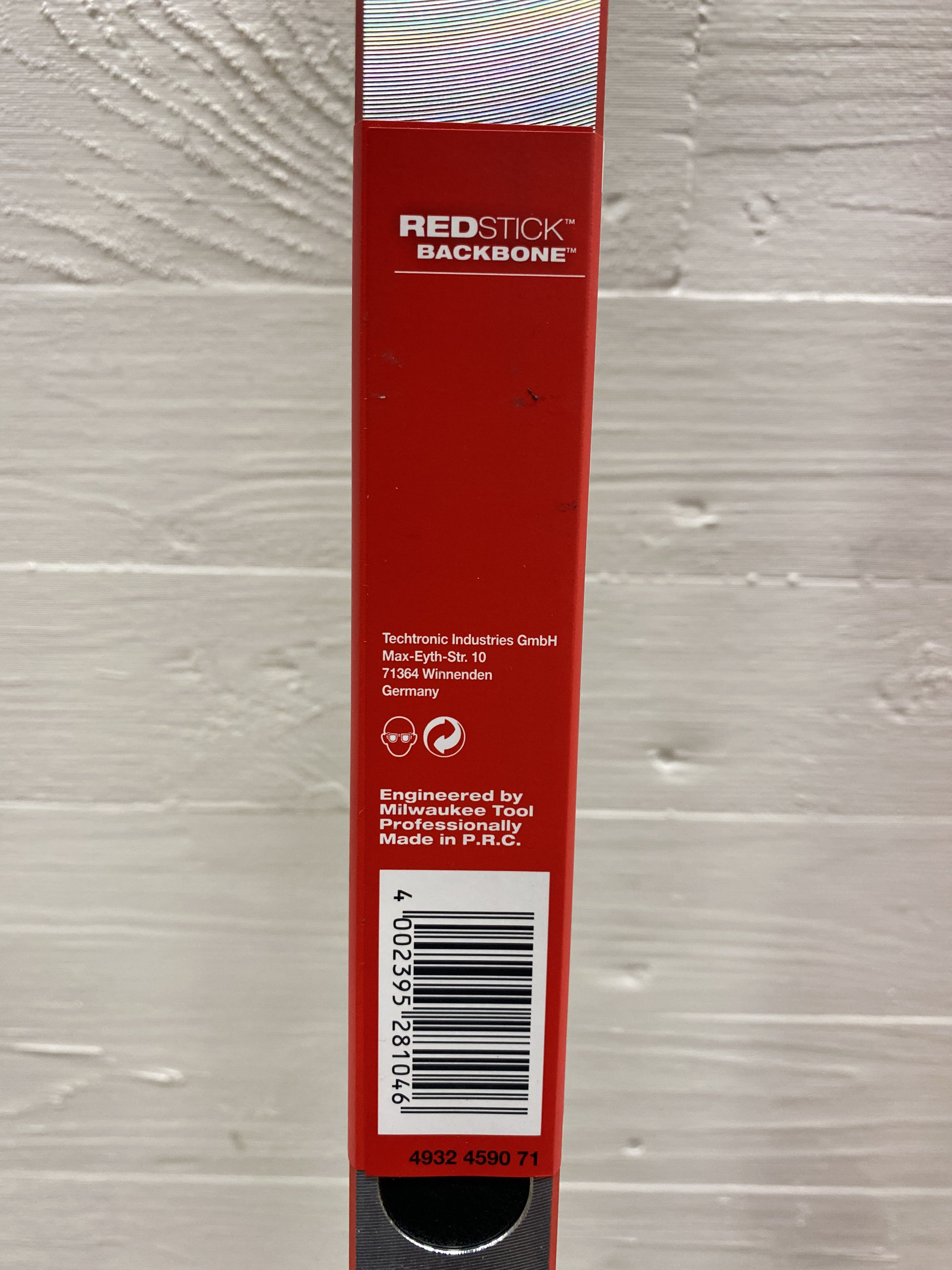 1st Milwaukee spirit level redstick backbone & 1st Milwaukee spirit ...