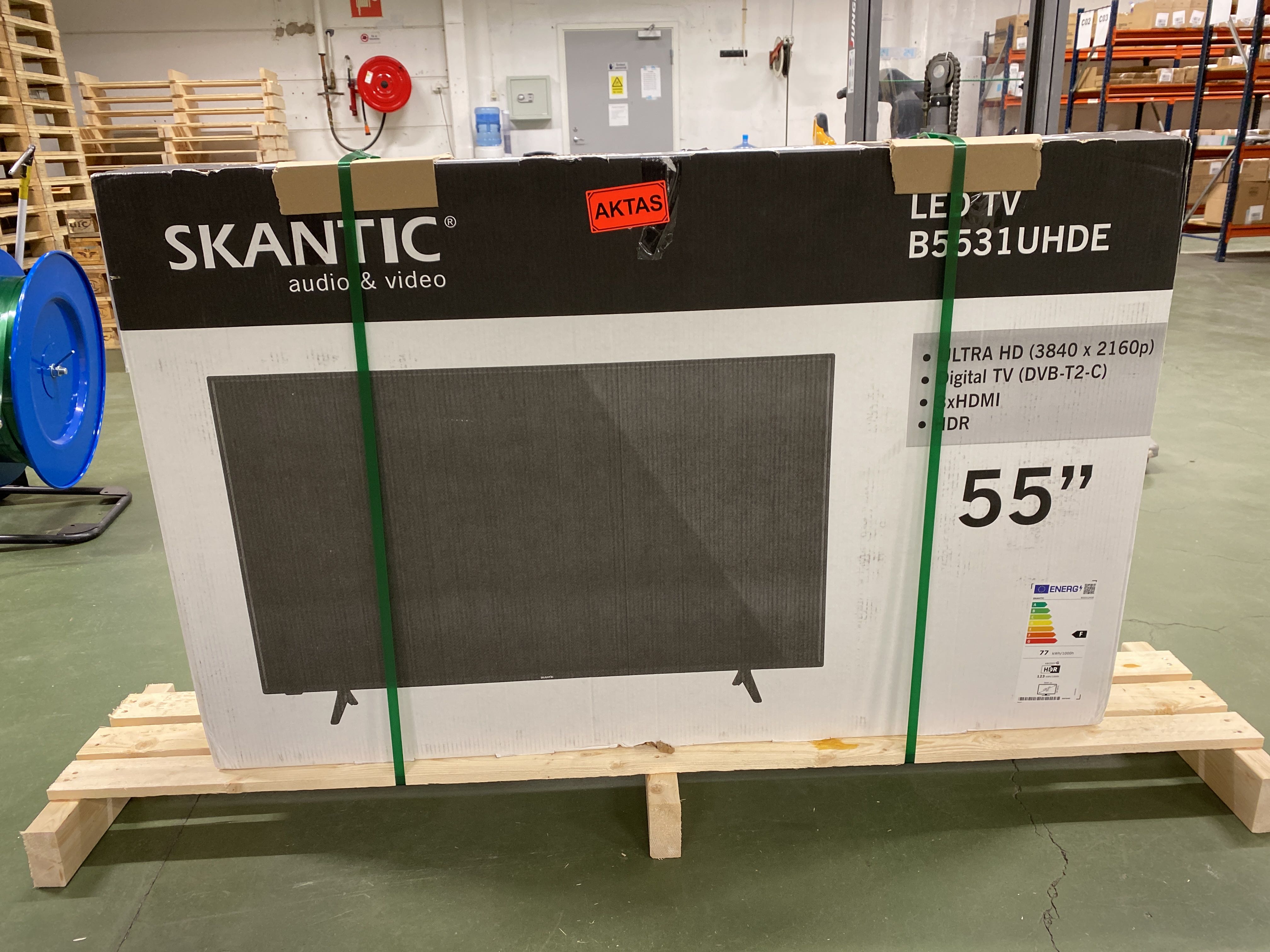 55" Ultra HD-TV med HDR 10 & Dolby Vision Skantic B5531UHD - Auktioner ...