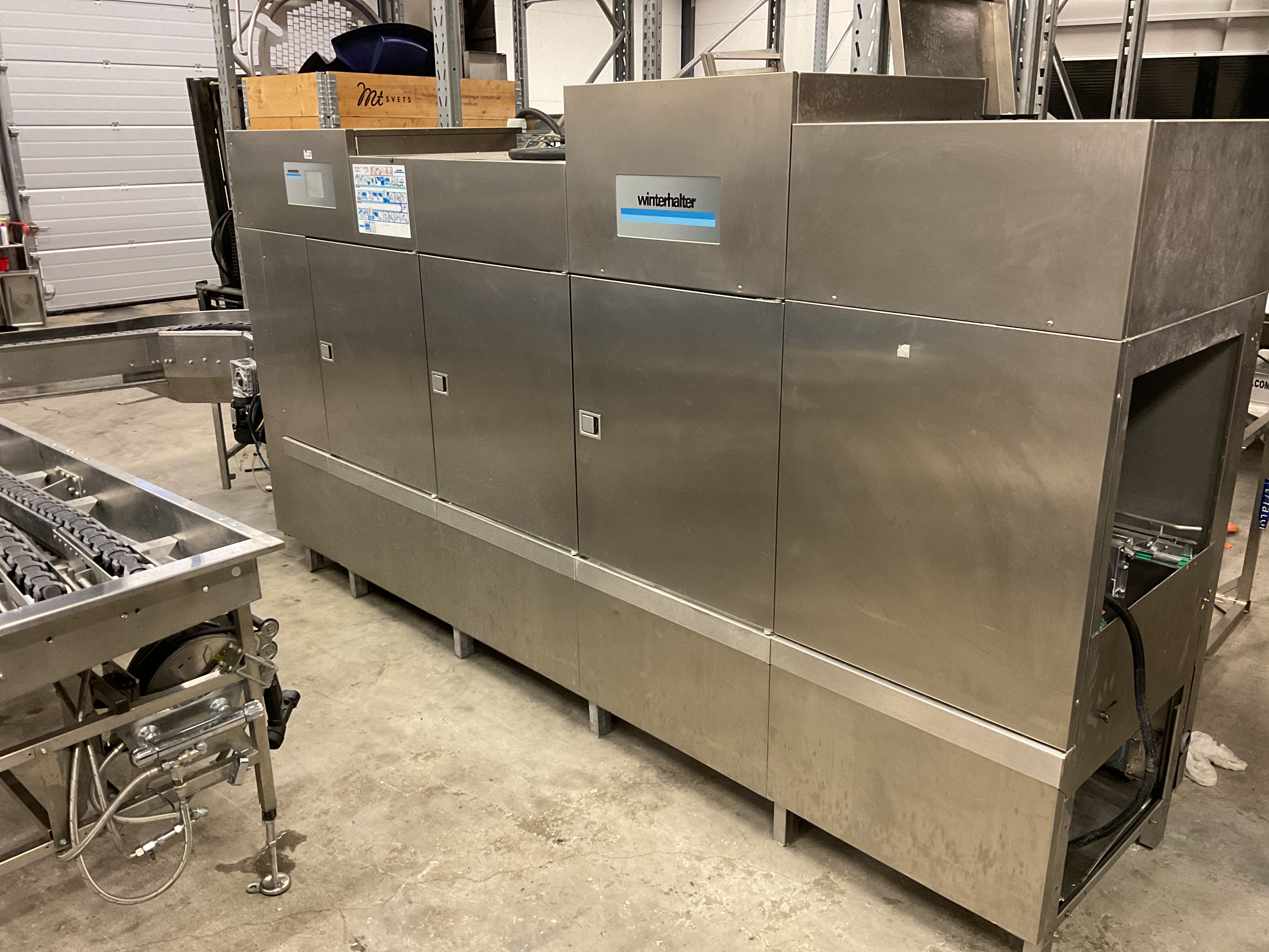 Tunnel counter station / industrial counter Winterhalter - PS Auction ...