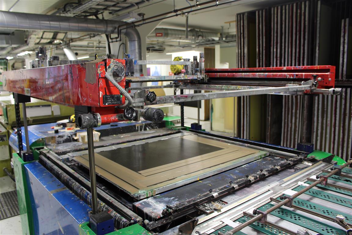 Screen printing line # 1 Svecia Printmaster MK2 - PS Auction - We value ...