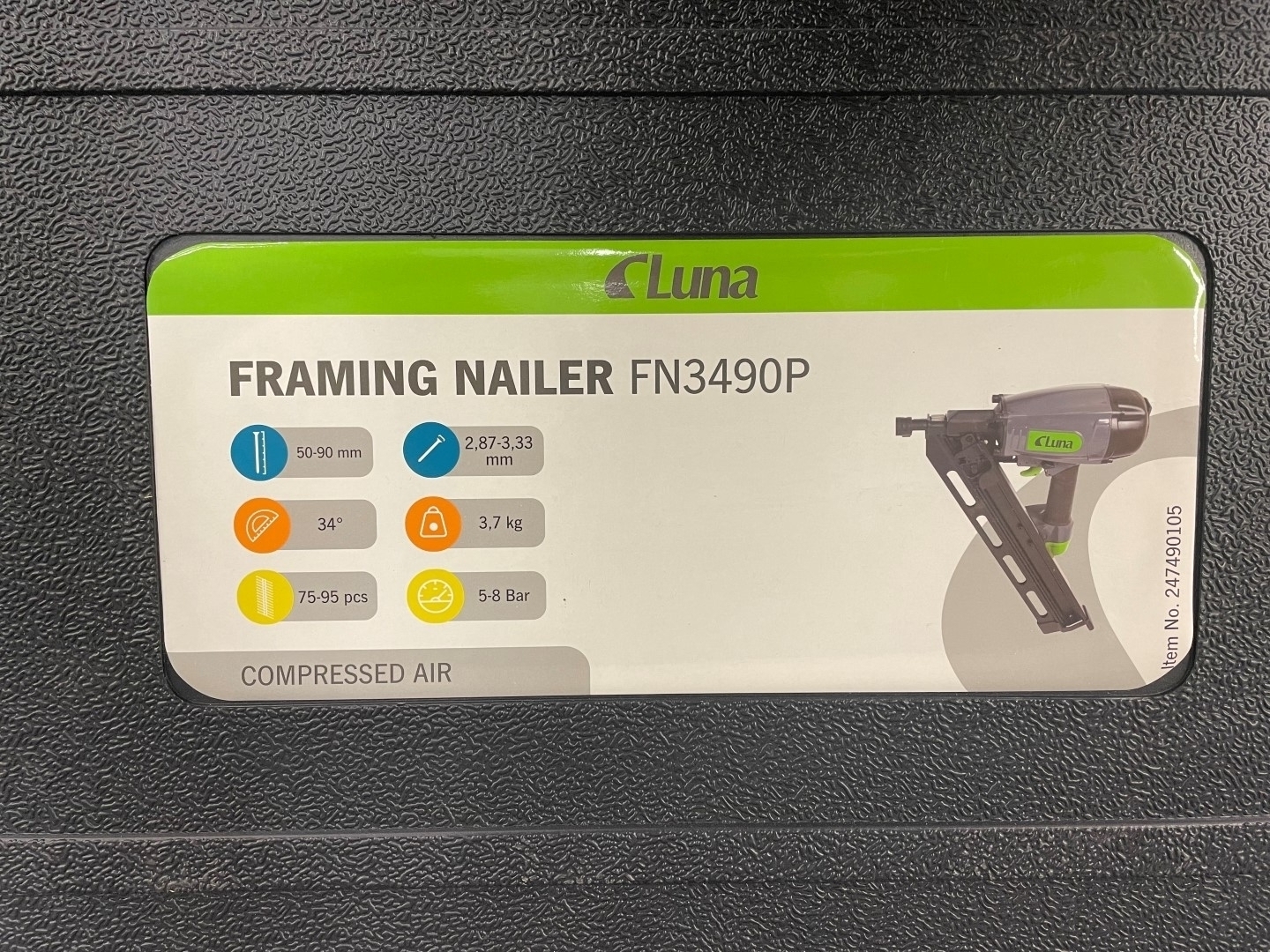 Nail gun compressed air, Luna - PS Auction - We value the future ...
