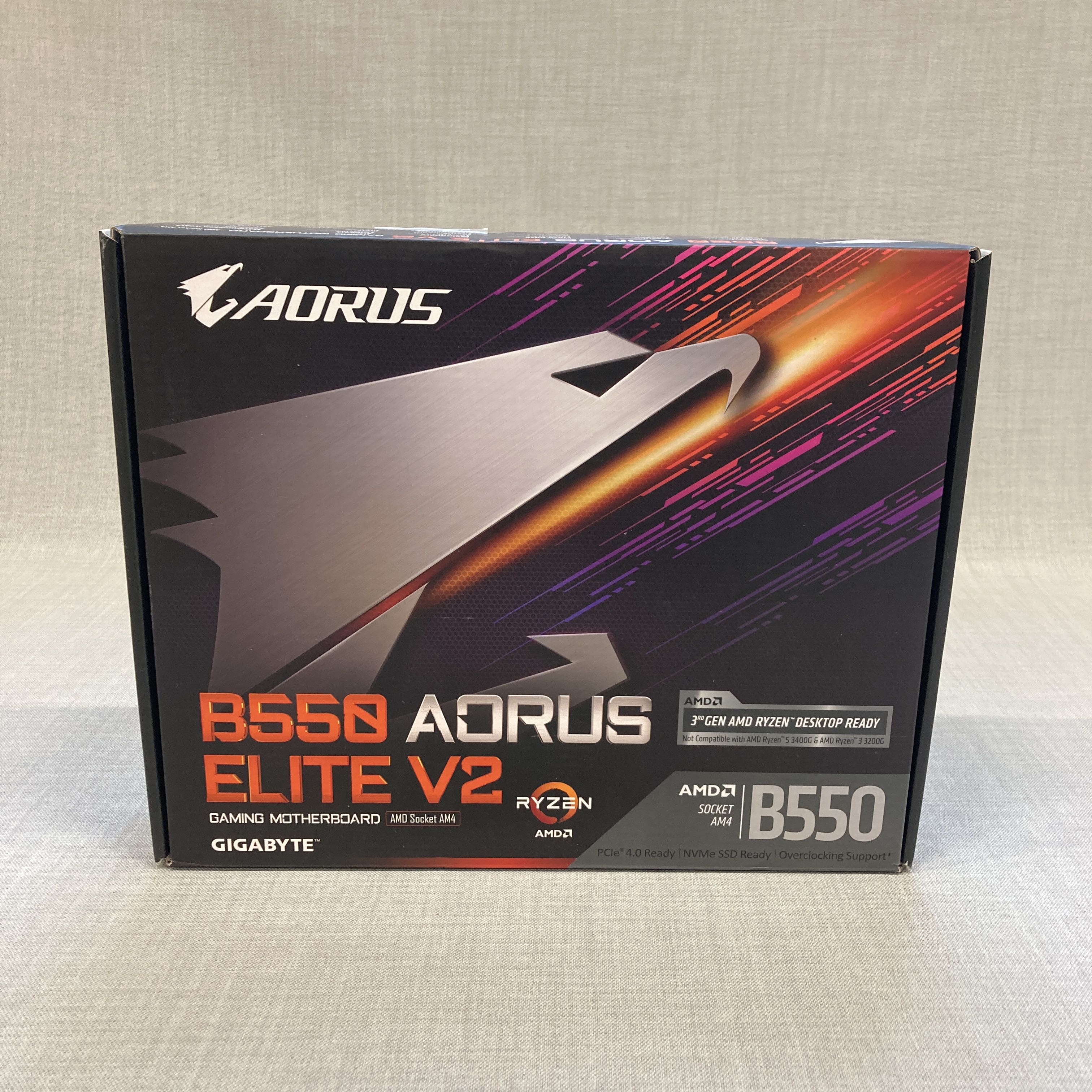 Moderkort Gigabyte B550 AORUS ELITE V2 - Auktioner online ...