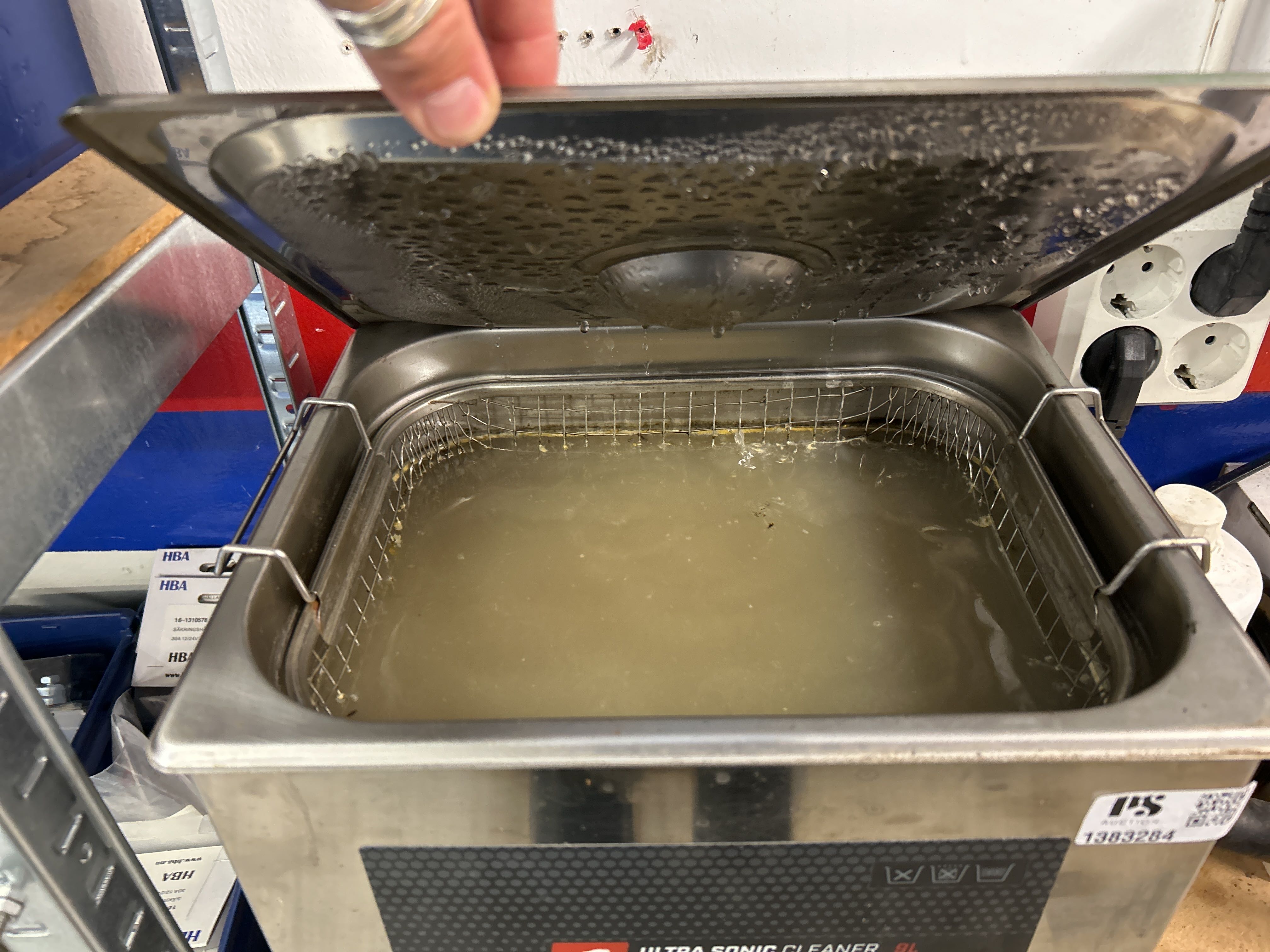 Ultrasonic cleaner - Pela Tools Ultra Sonic Cleaner - PS Auction - We ...