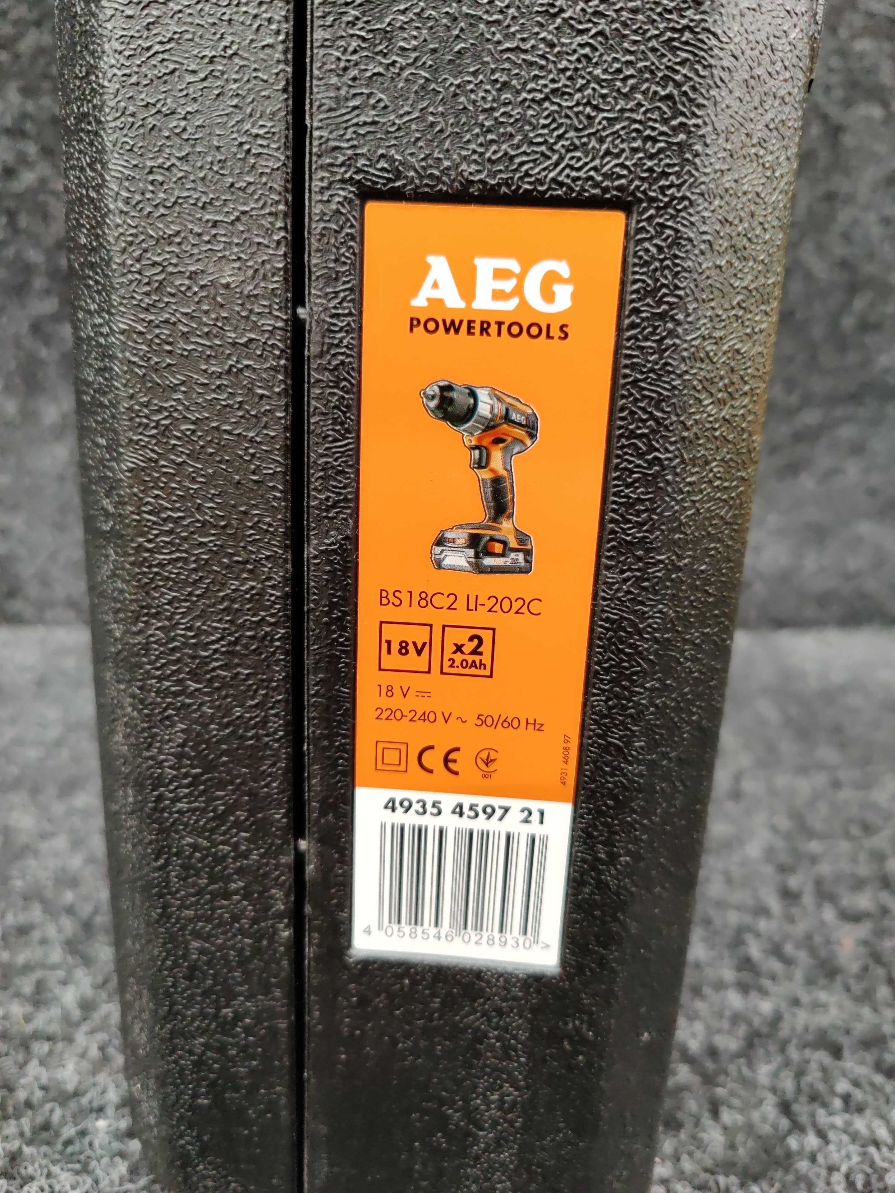 Slagborrmaskin AEG Powertools BS18C2 LI-202C - Auktioner online ...