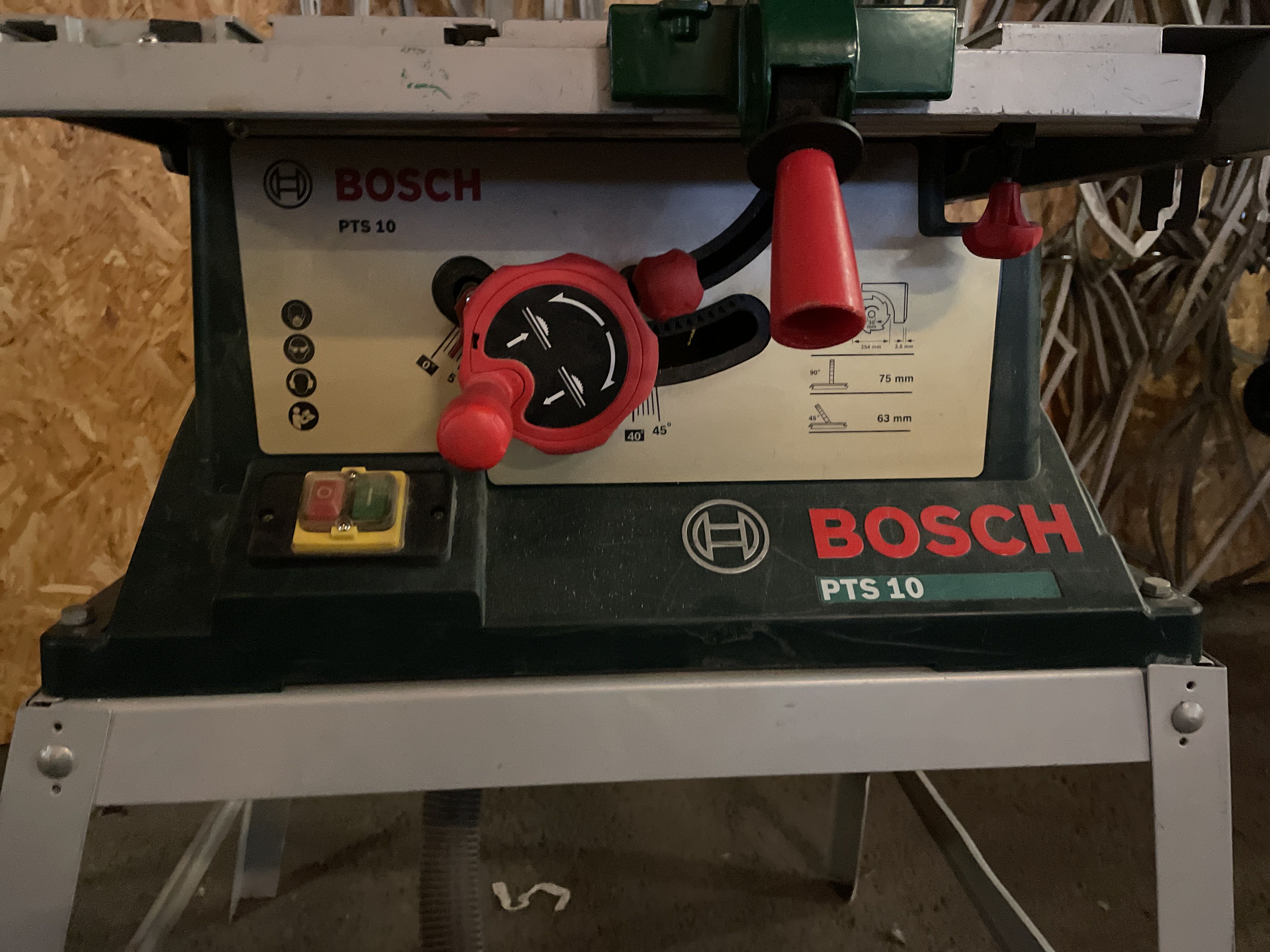 Bosch PTS 10 Bordsåg - Auktioner online - Nätauktioner ...