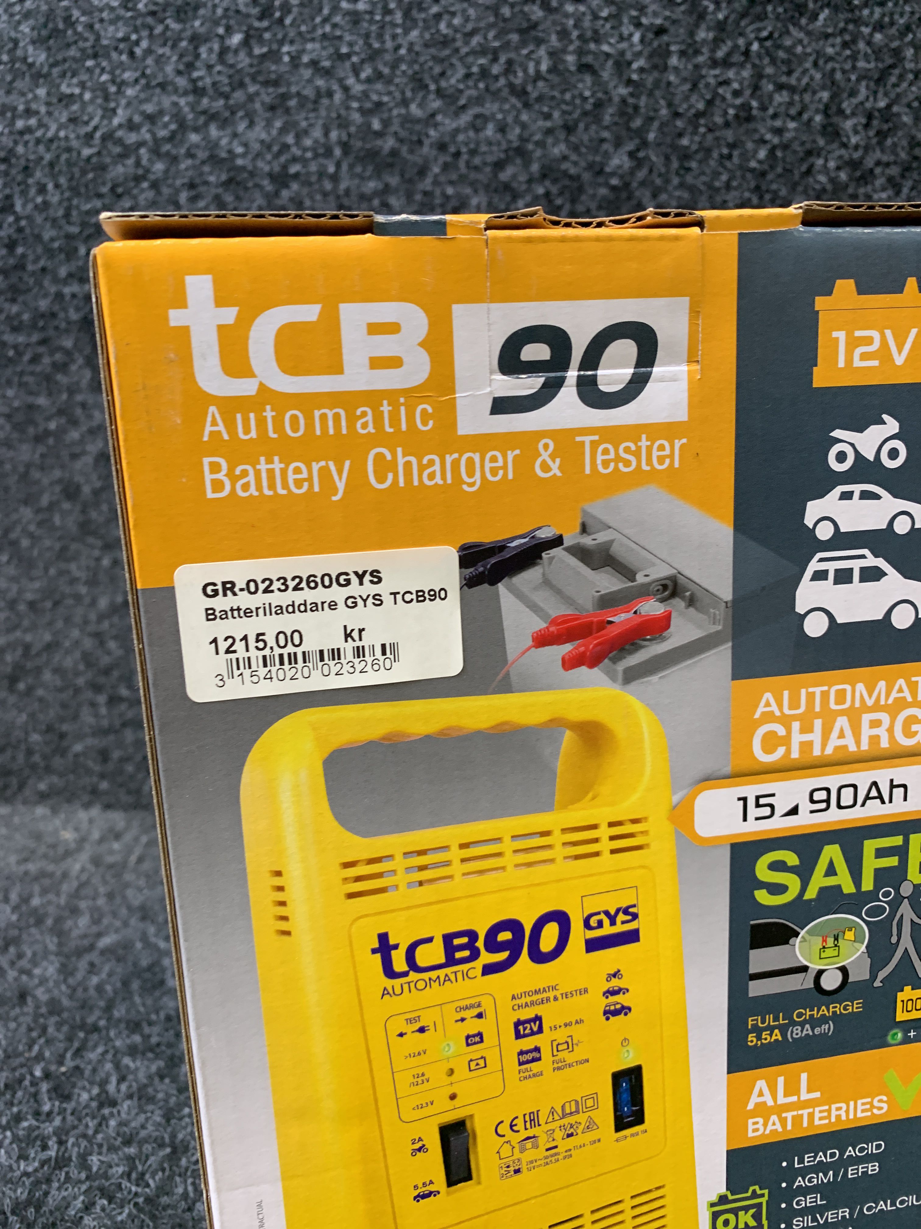 Battery charger TCB 90 - PS Auction - We value the future - Largest in ...
