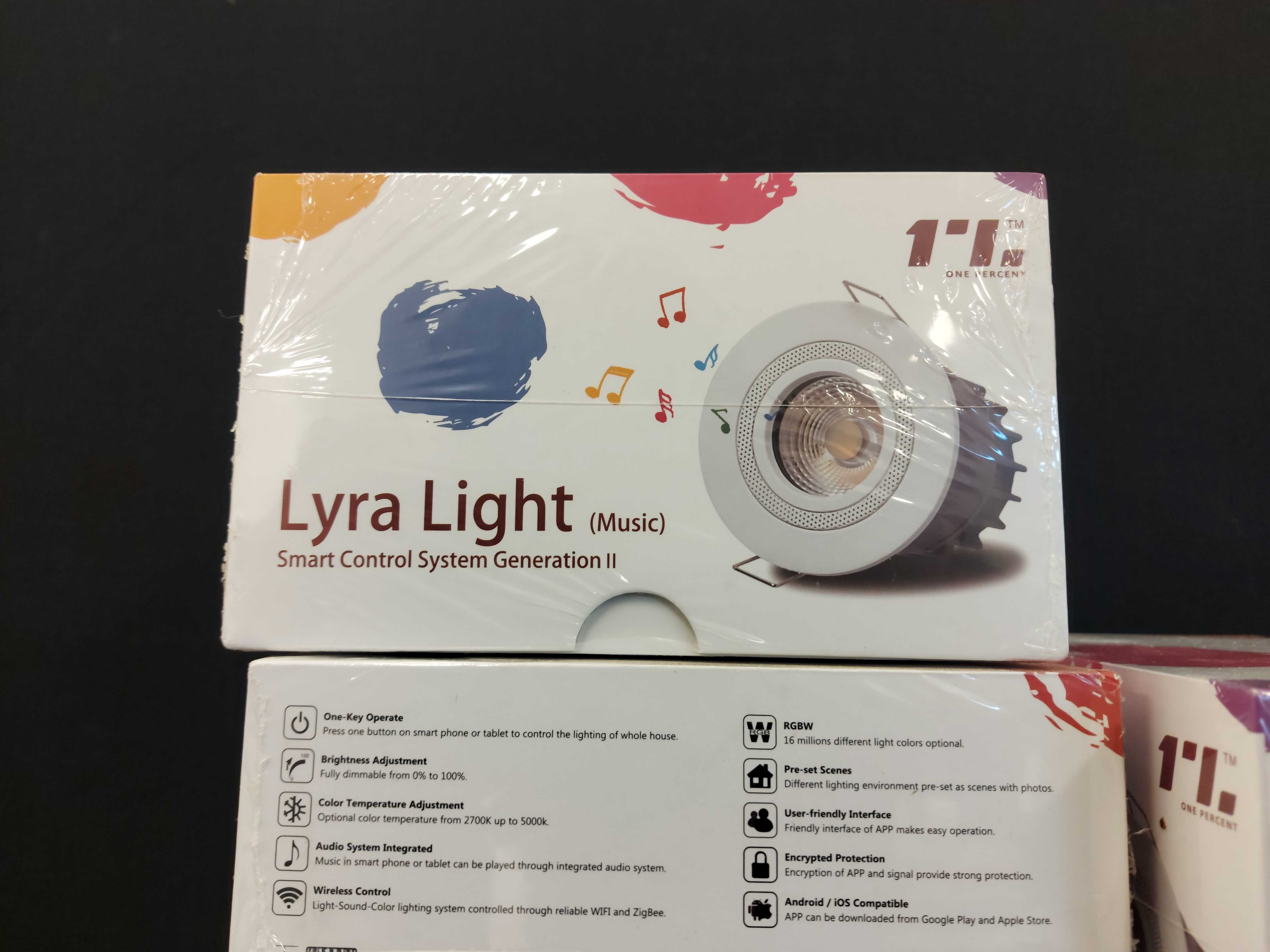 Spotlights med inbyggda högtalare Lyra Light 10st - Auktioner online ...