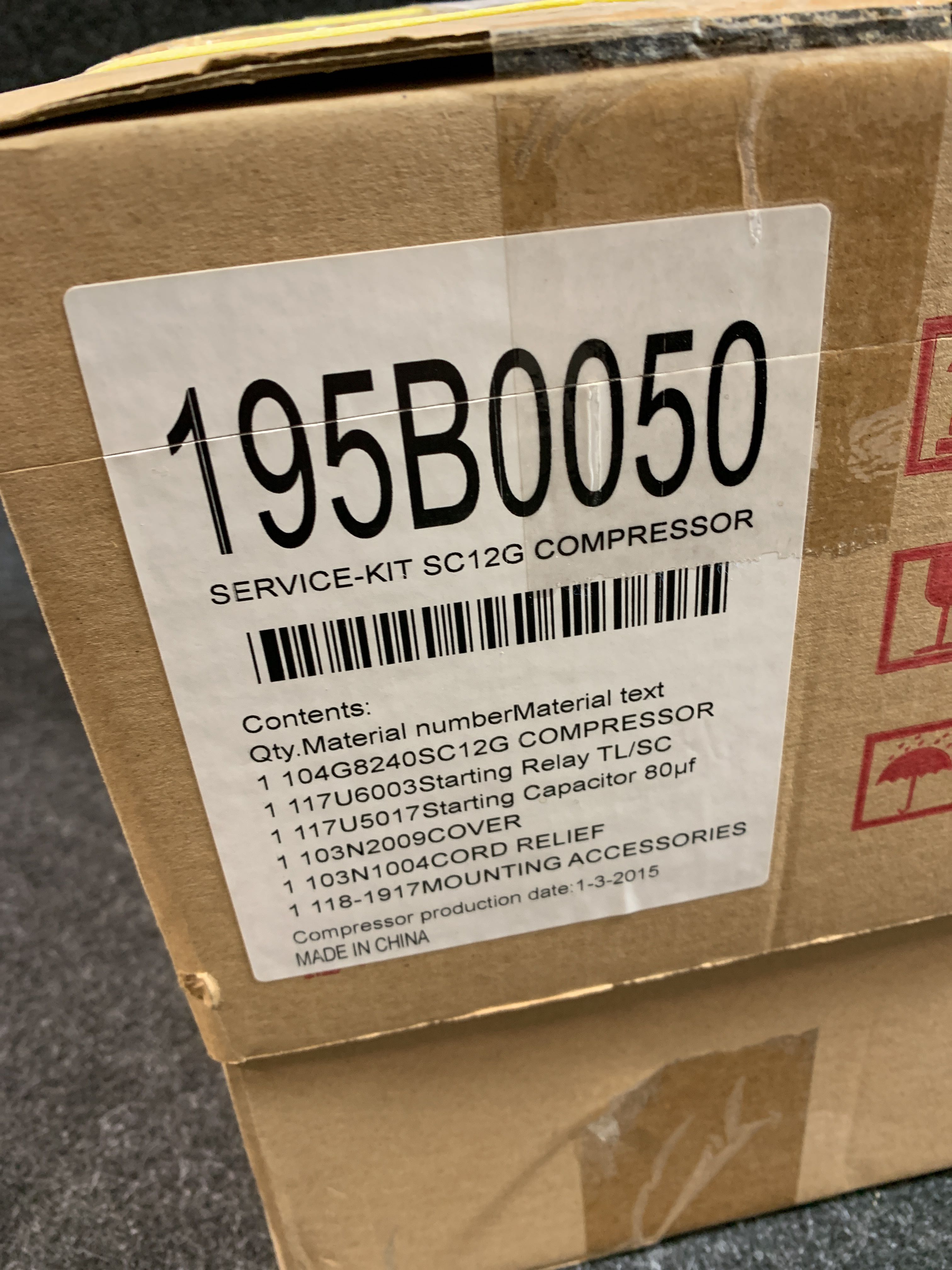 Compressor Danfoss, SC12G, 230V HST - PS Auction - We value the future ...