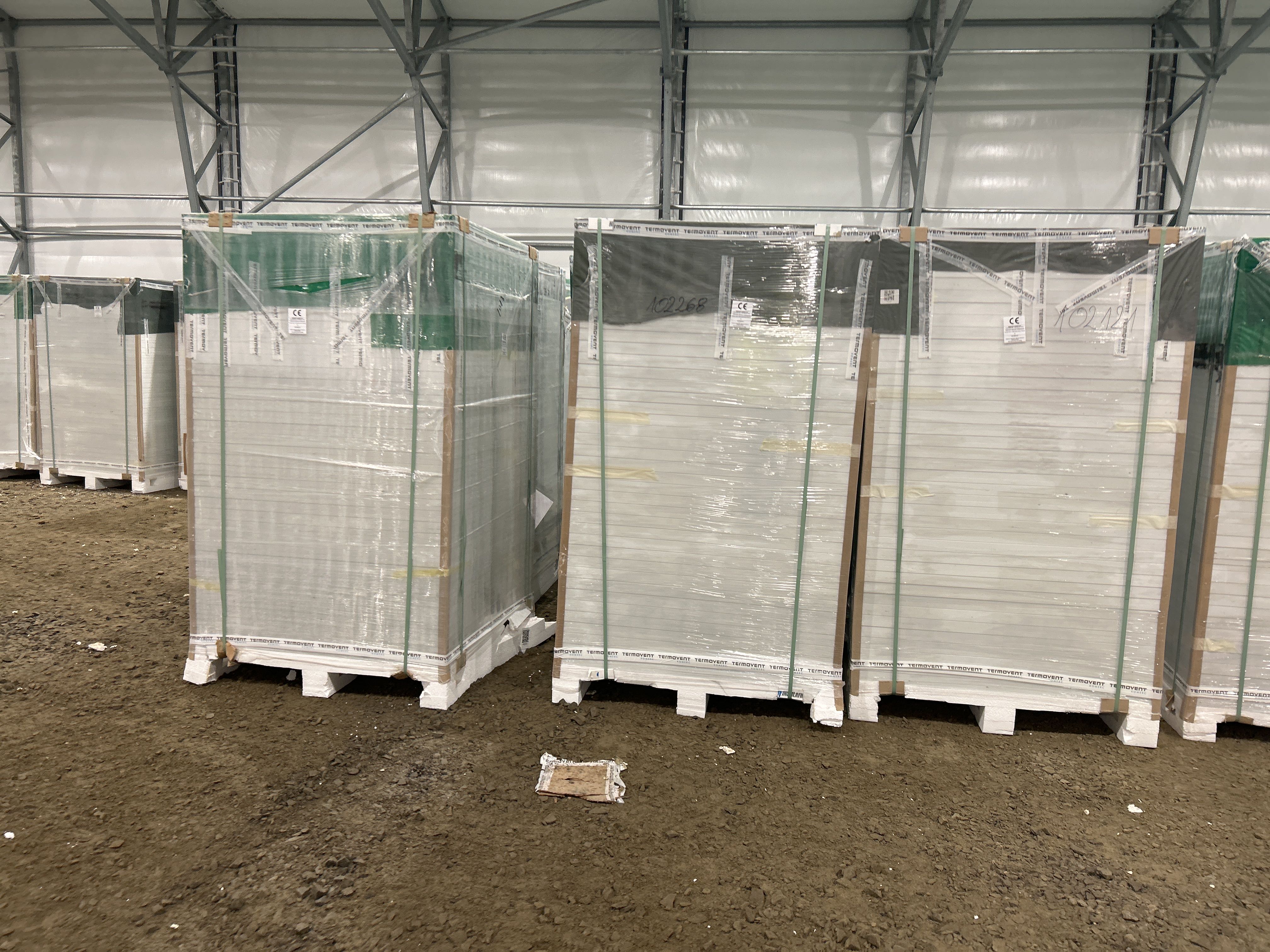 Roof panel Termovent PCS1 1175x1175mm, 20 packages (780 panels) - PS ...