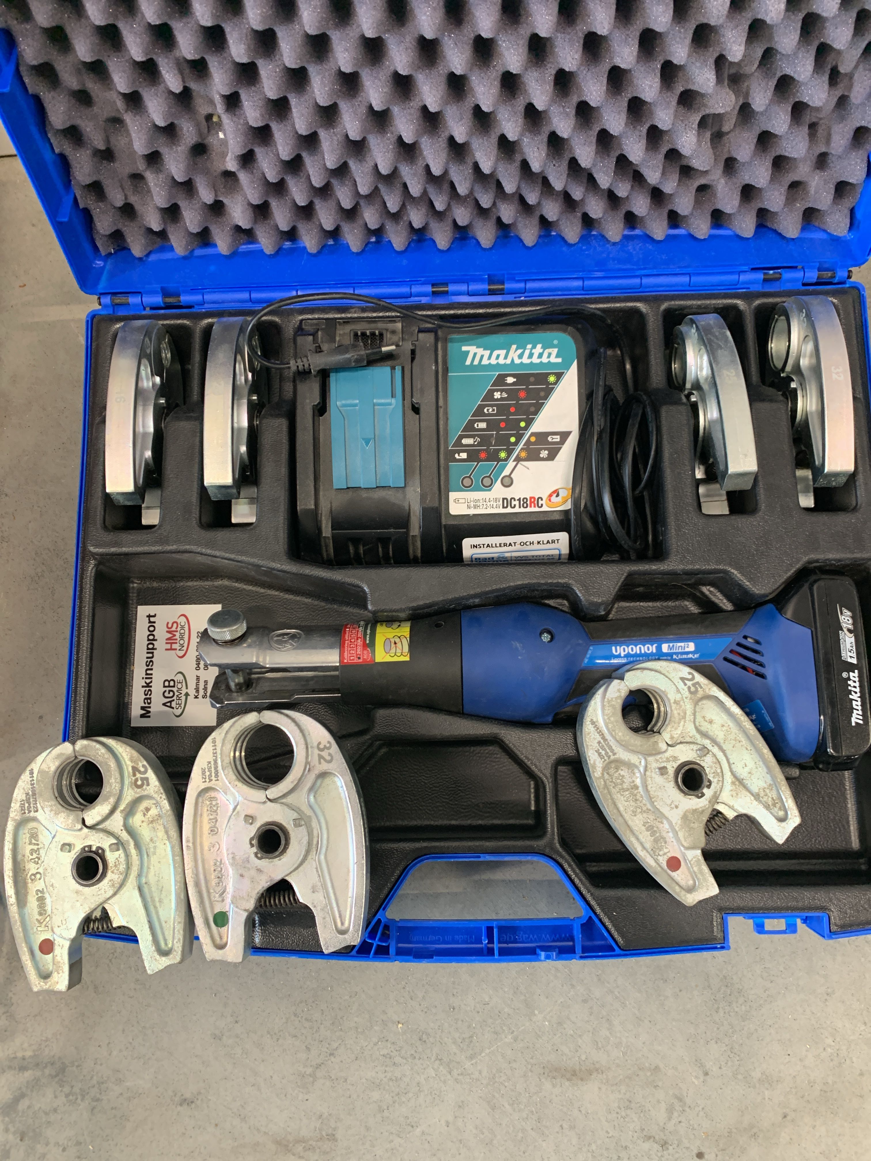 Pressmaskin Uponor Mini2 - Auktioner online - Nätauktioner ...