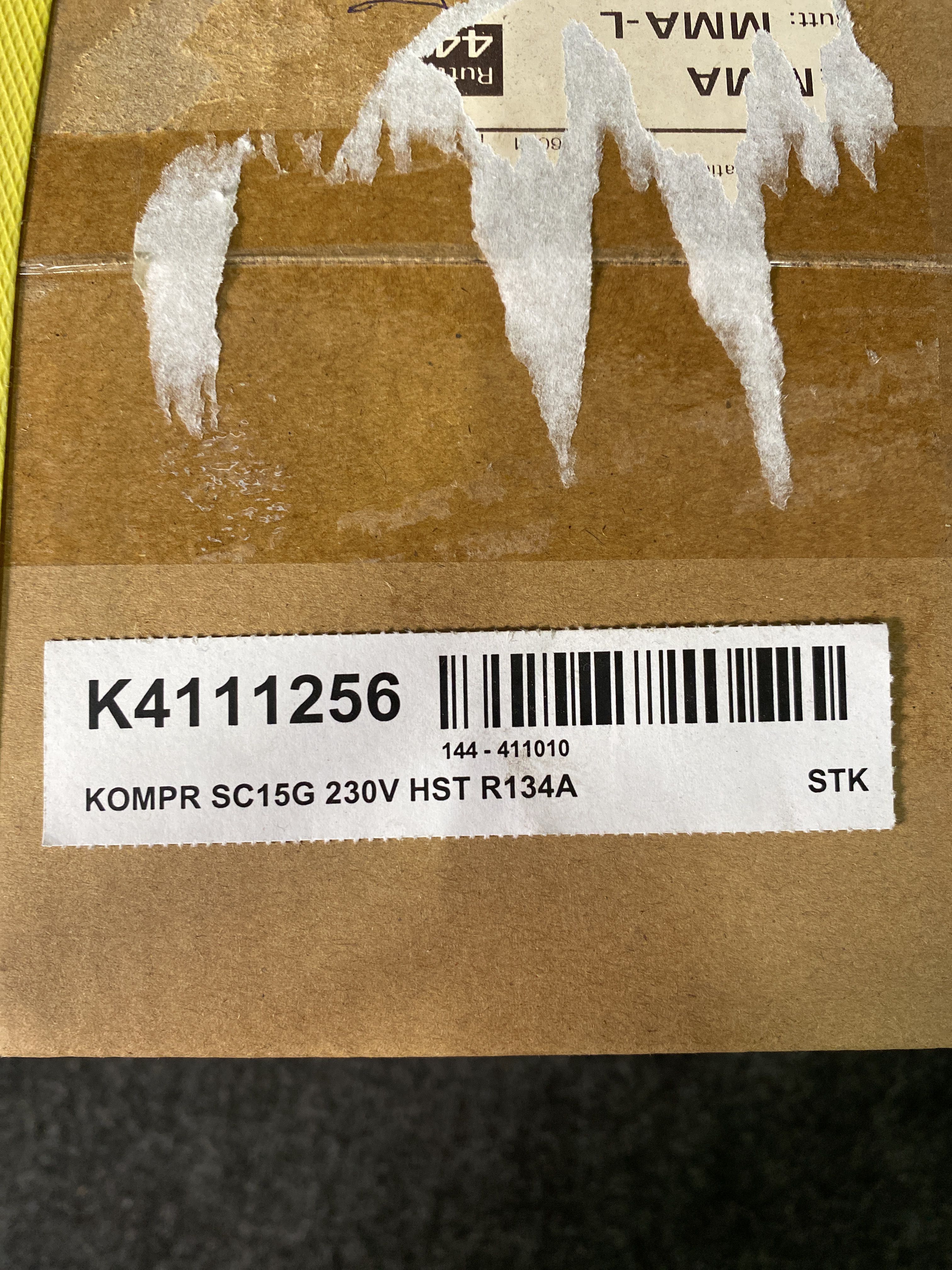 Compressor SC15G 230V HST R134A, 195B0053, DANFOSS - PS Auction - We ...