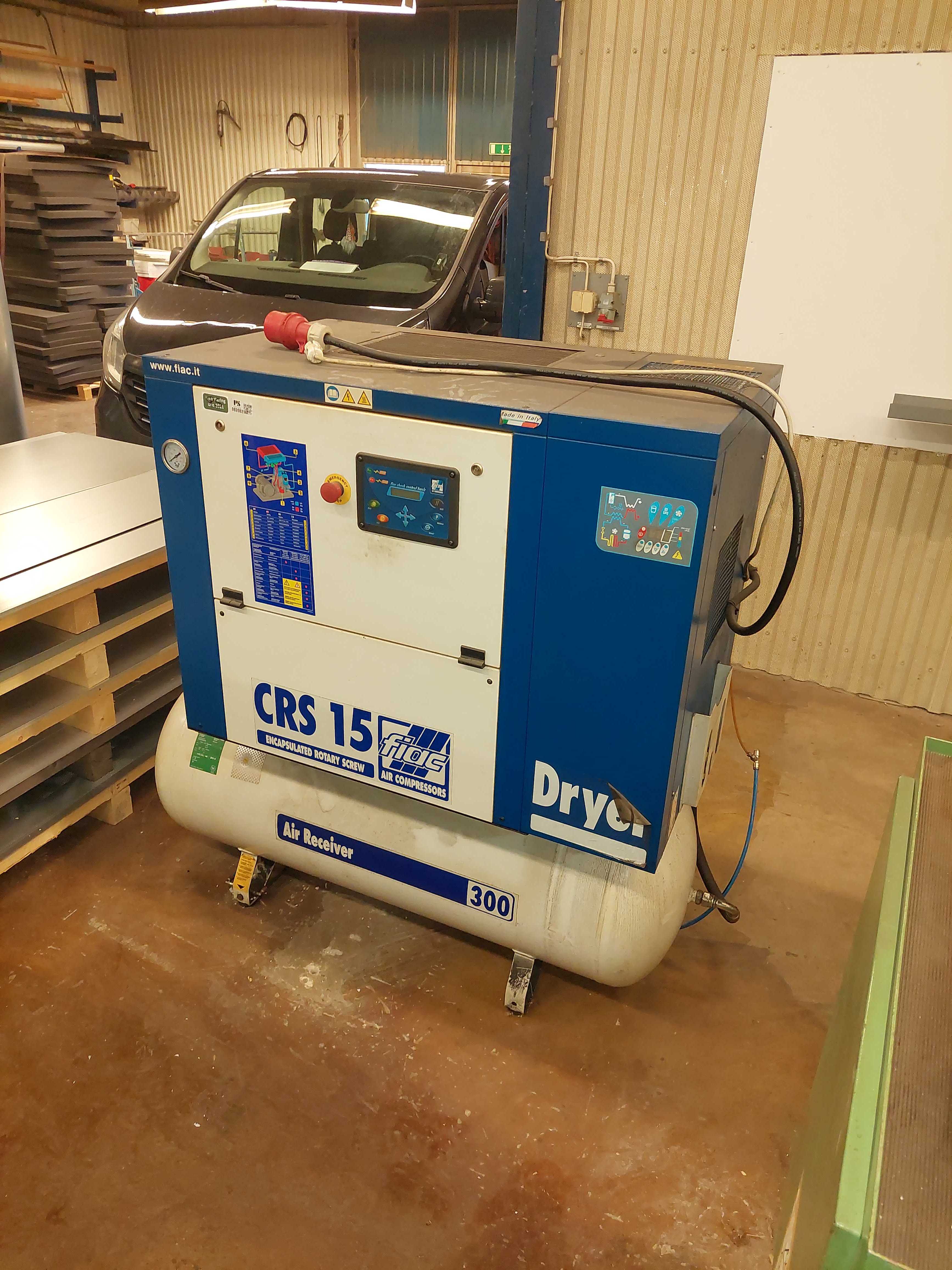 Compressor FIAC CRS 15 with Air Receiver 300 - PS Auction - We value ...