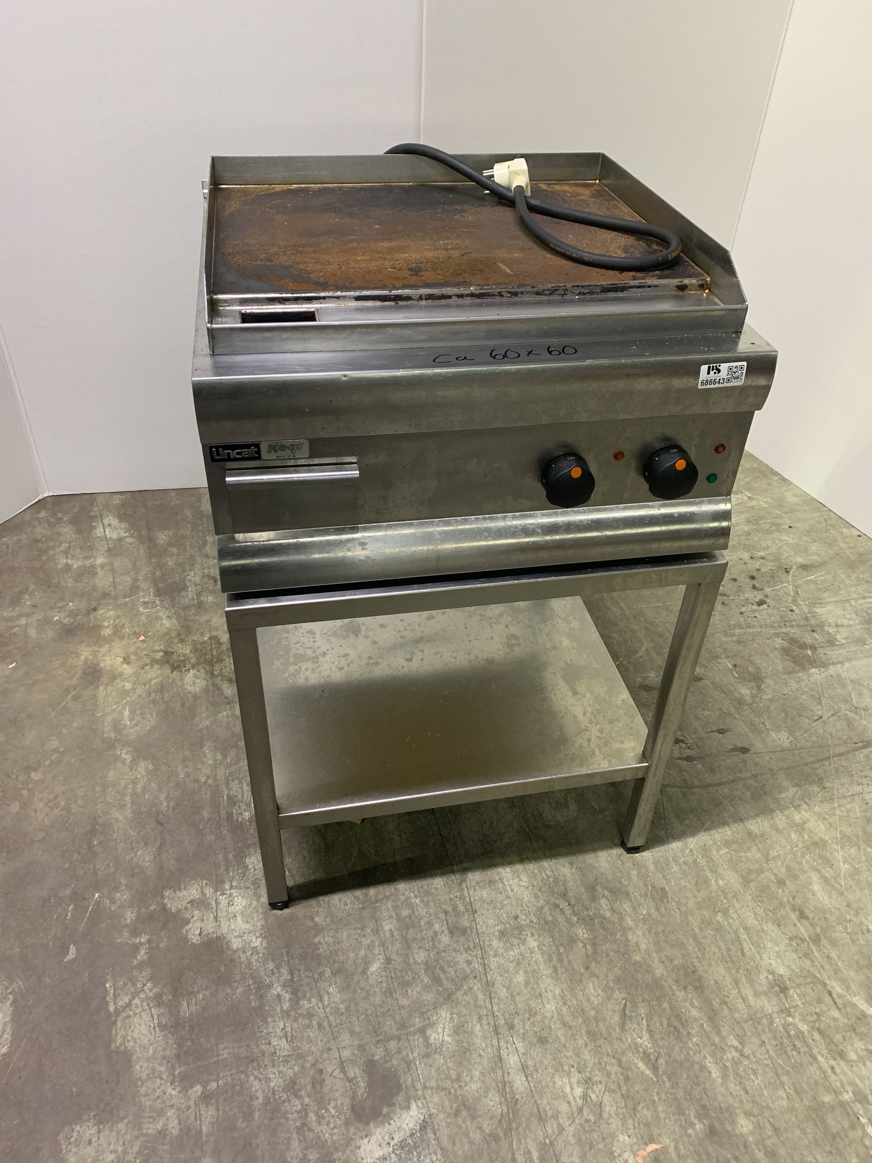 Frying table incl. Floor stand - PS Auction - We value the future ...