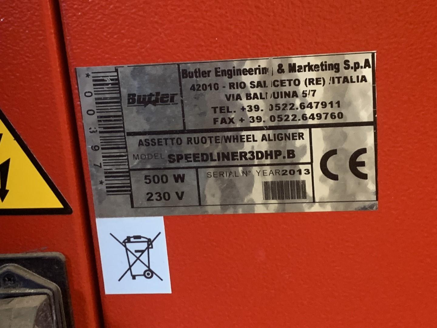 Front Carriage Setup Butler Speedliner 3DHP.B - PS Auction - We value ...