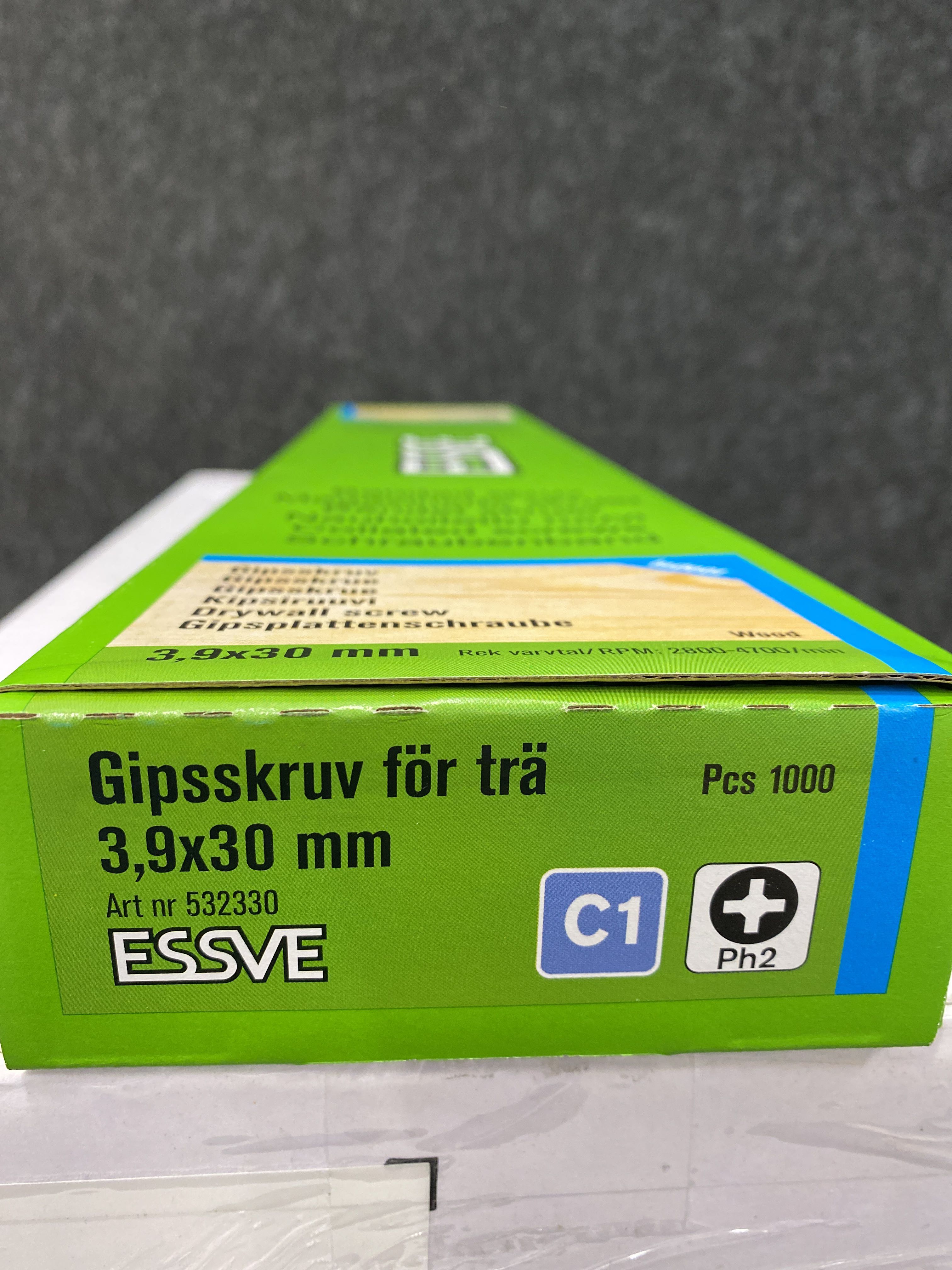 6 packs Essve banded plaster screw for wood 3.9x30mm - PS Auction - We ...