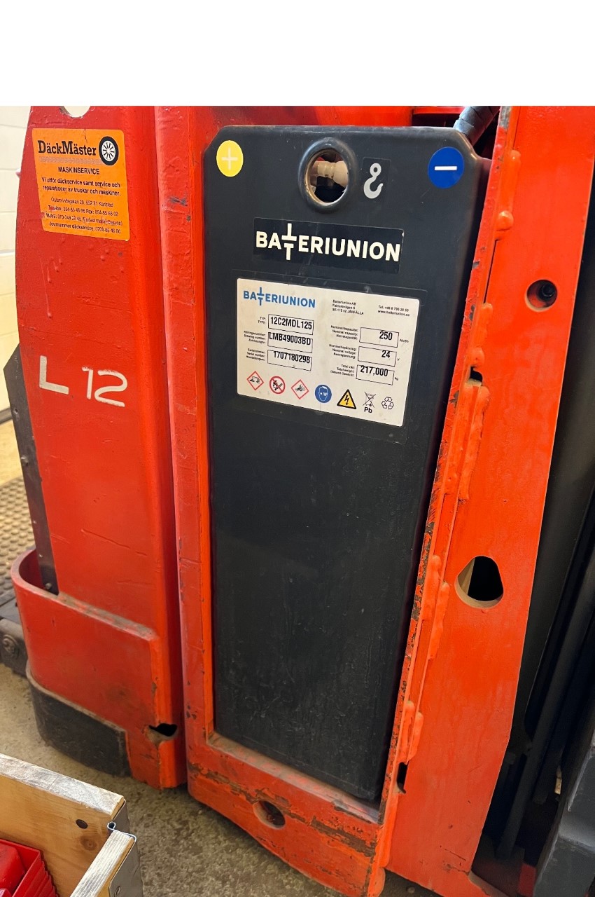 El stapeltruck Linde L12LP 2006 - Auktioner online - Nätauktioner ...