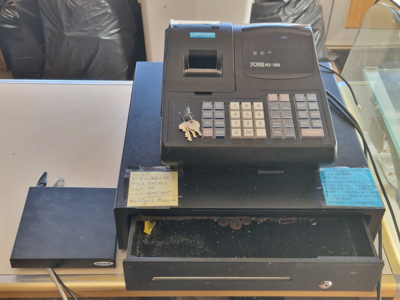 Kassaapparat Towa AX-100, ingen svarta lådan - Units - Ledande på ...