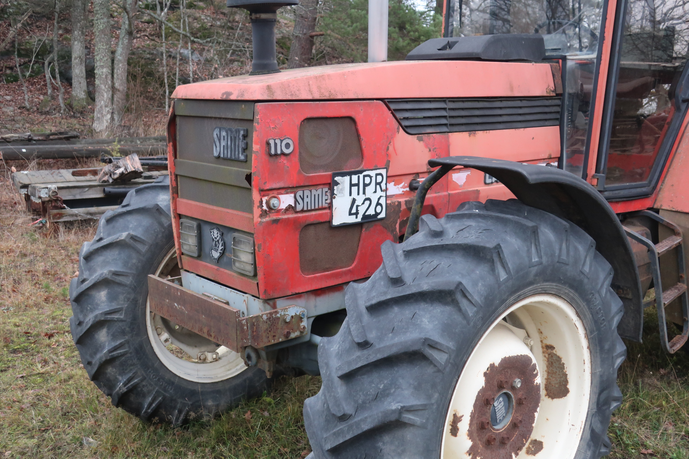 Tractor, SAME LASER 110 V 4WD -85 - PS Auction - We value the future ...