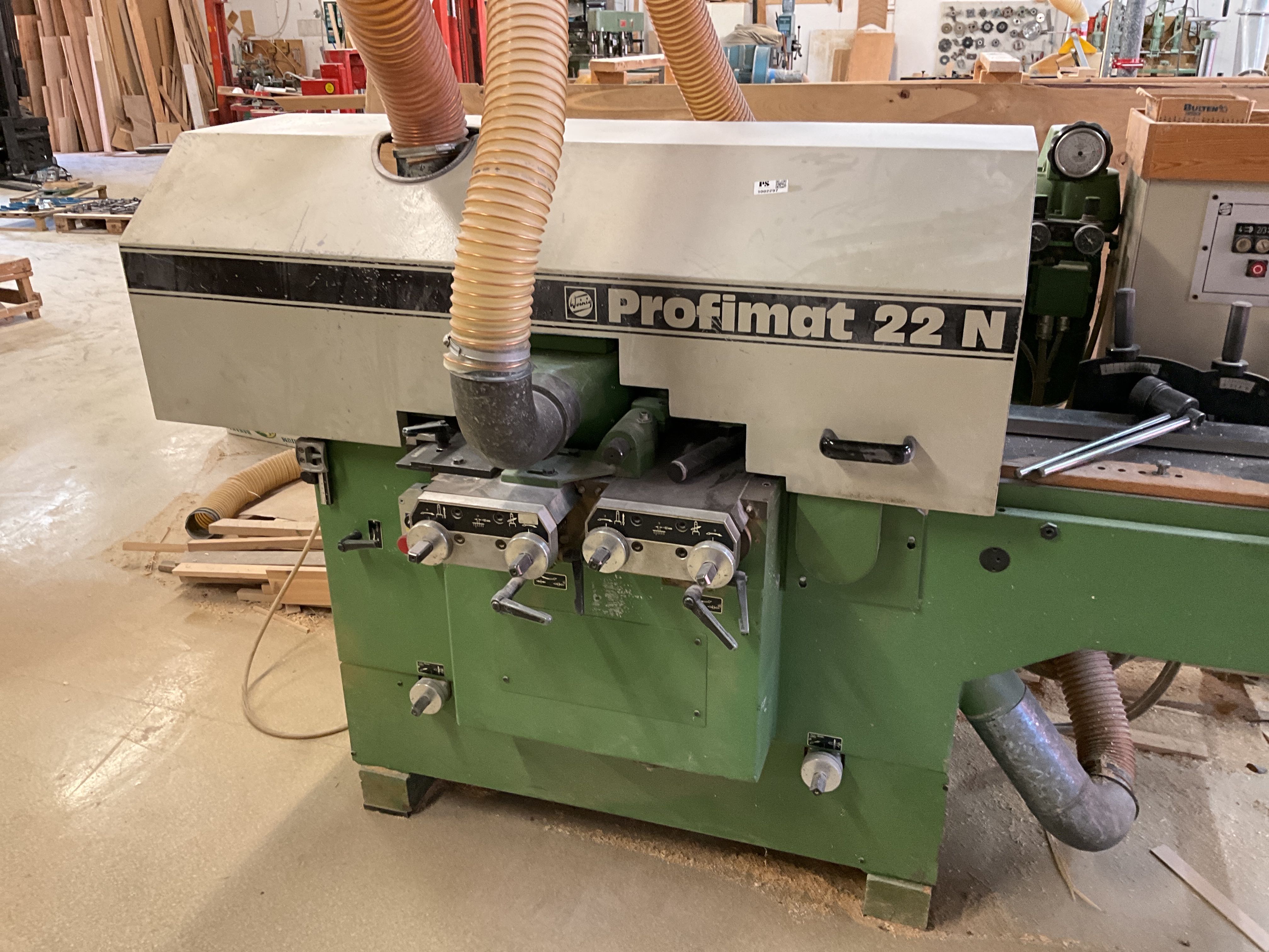 Edge planer Weinig Profimat 22N - PS Auction - We value the future ...