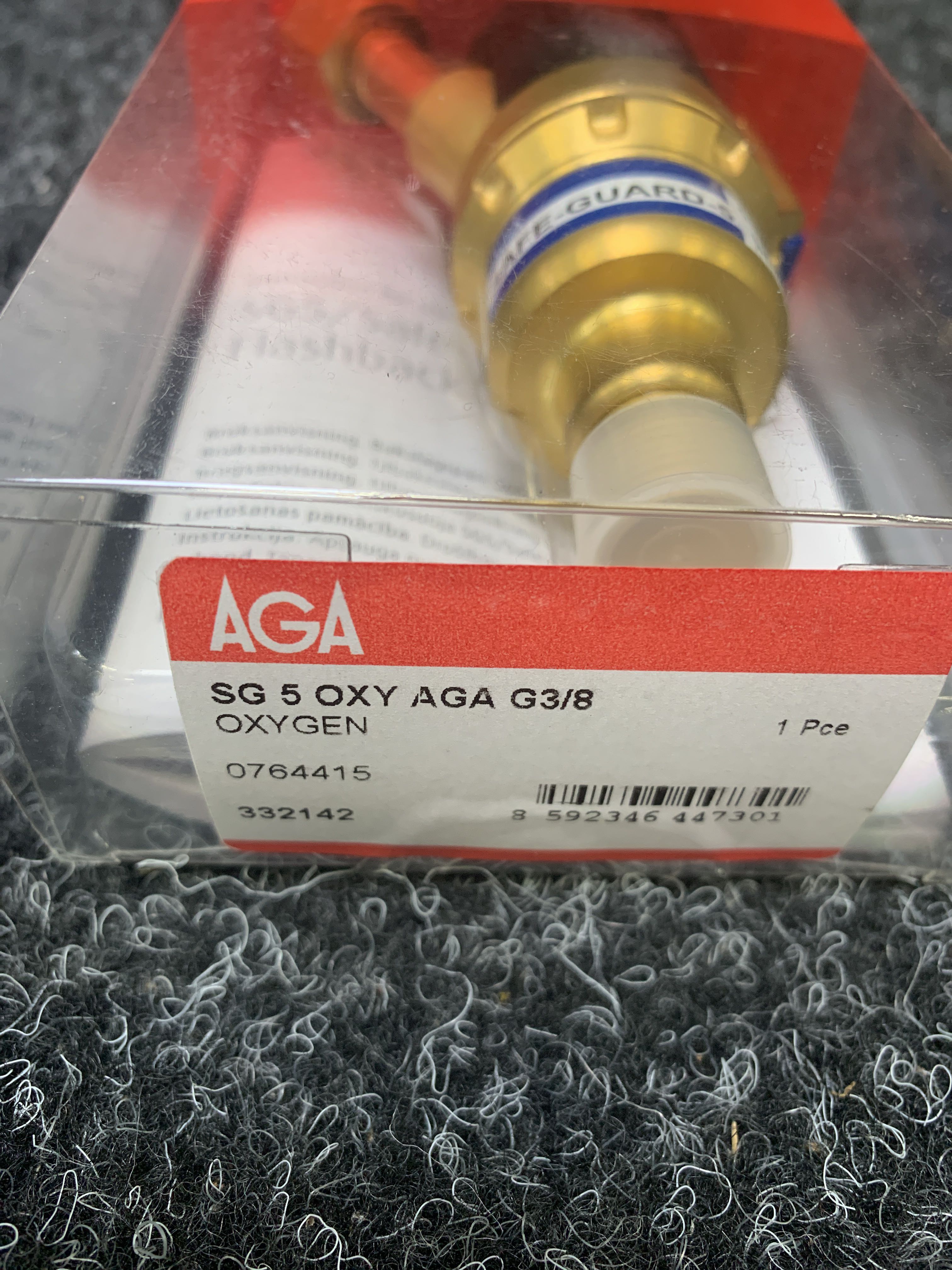 Kickback protection AGA Safe-Guard 5 Oxygen - PS Auction - We value the ...