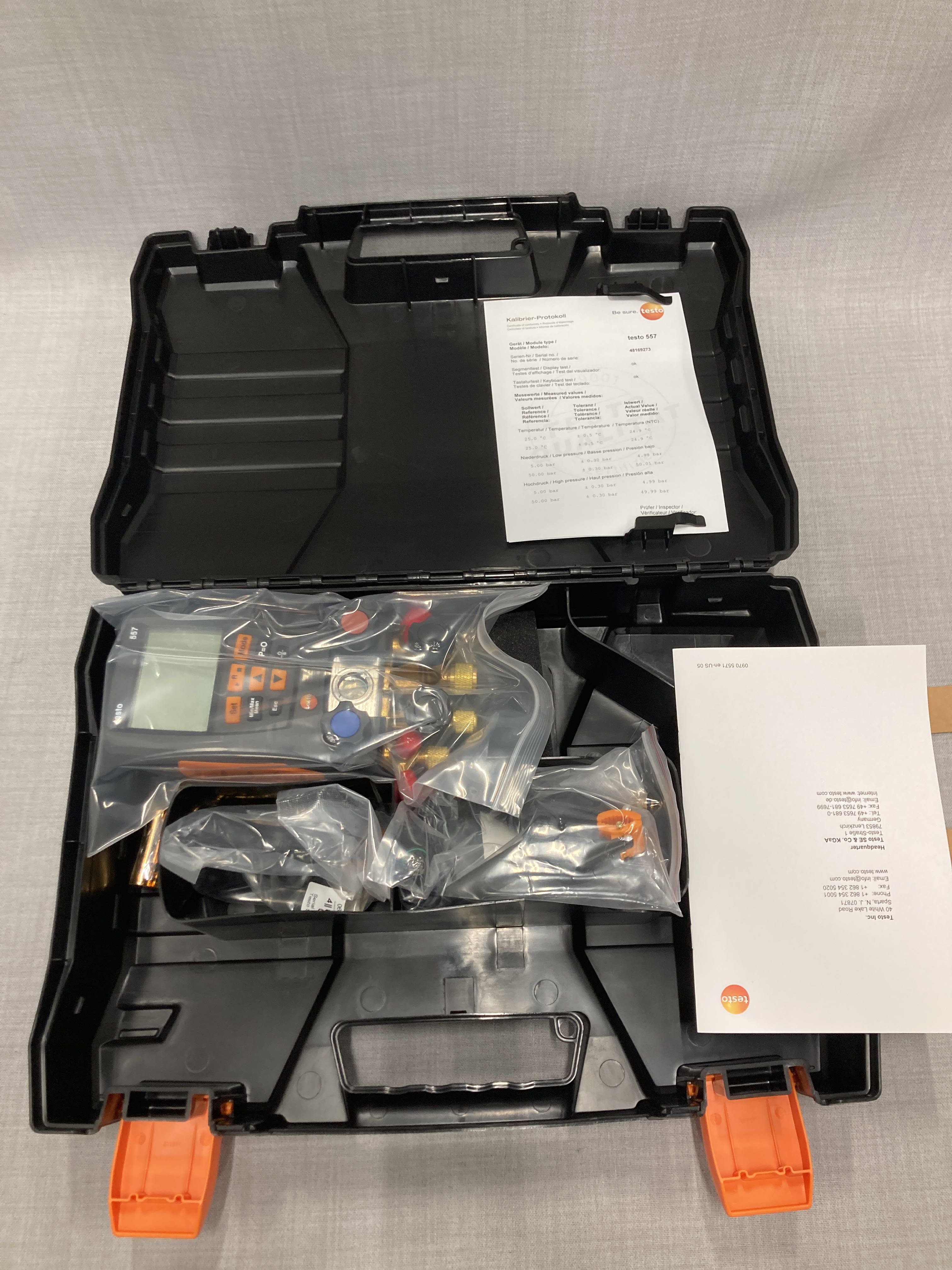 Refrigerant meter testo 557 Set - PS Auction - We value the future ...