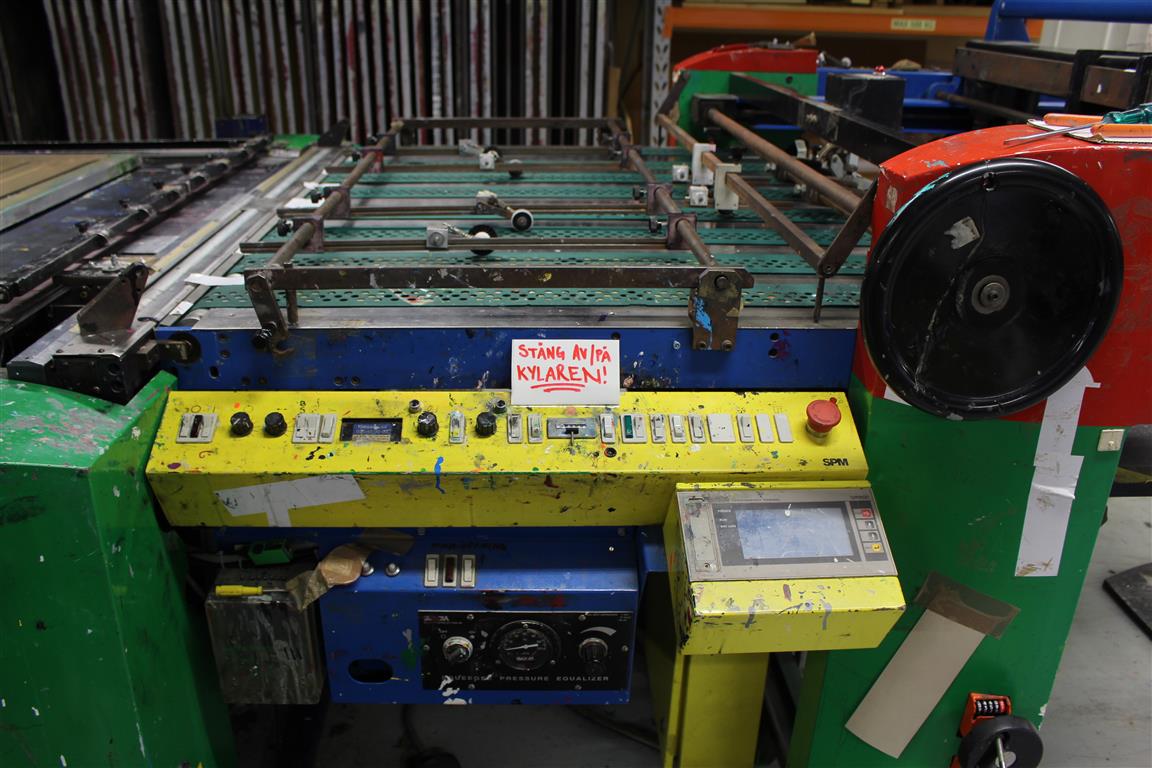 Screen printing line # 1 Svecia Printmaster MK2 - PS Auction - We value ...
