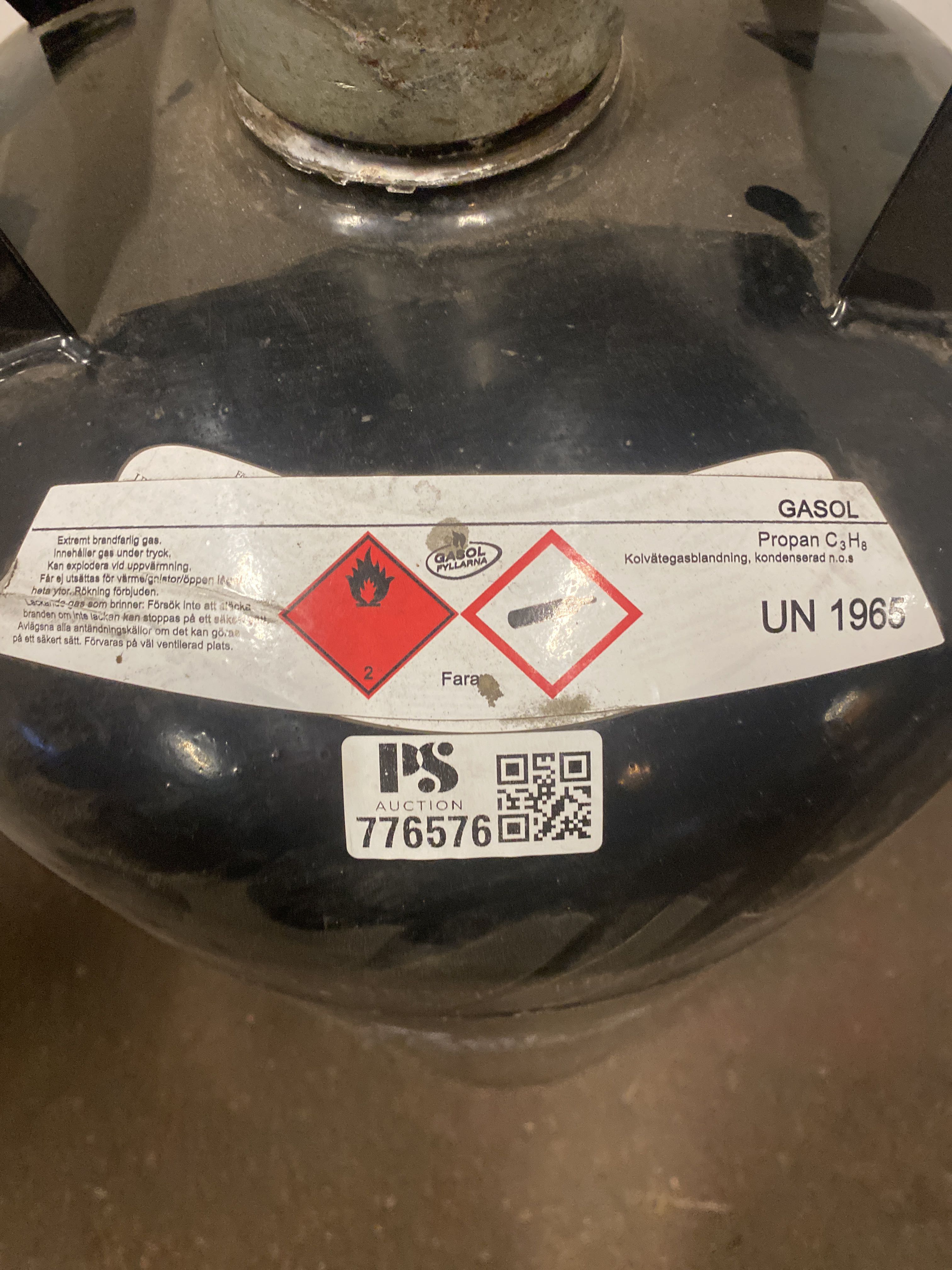 Gasoltub P45 - Auktioner online - Nätauktioner & Konkursauktioner | PS ...
