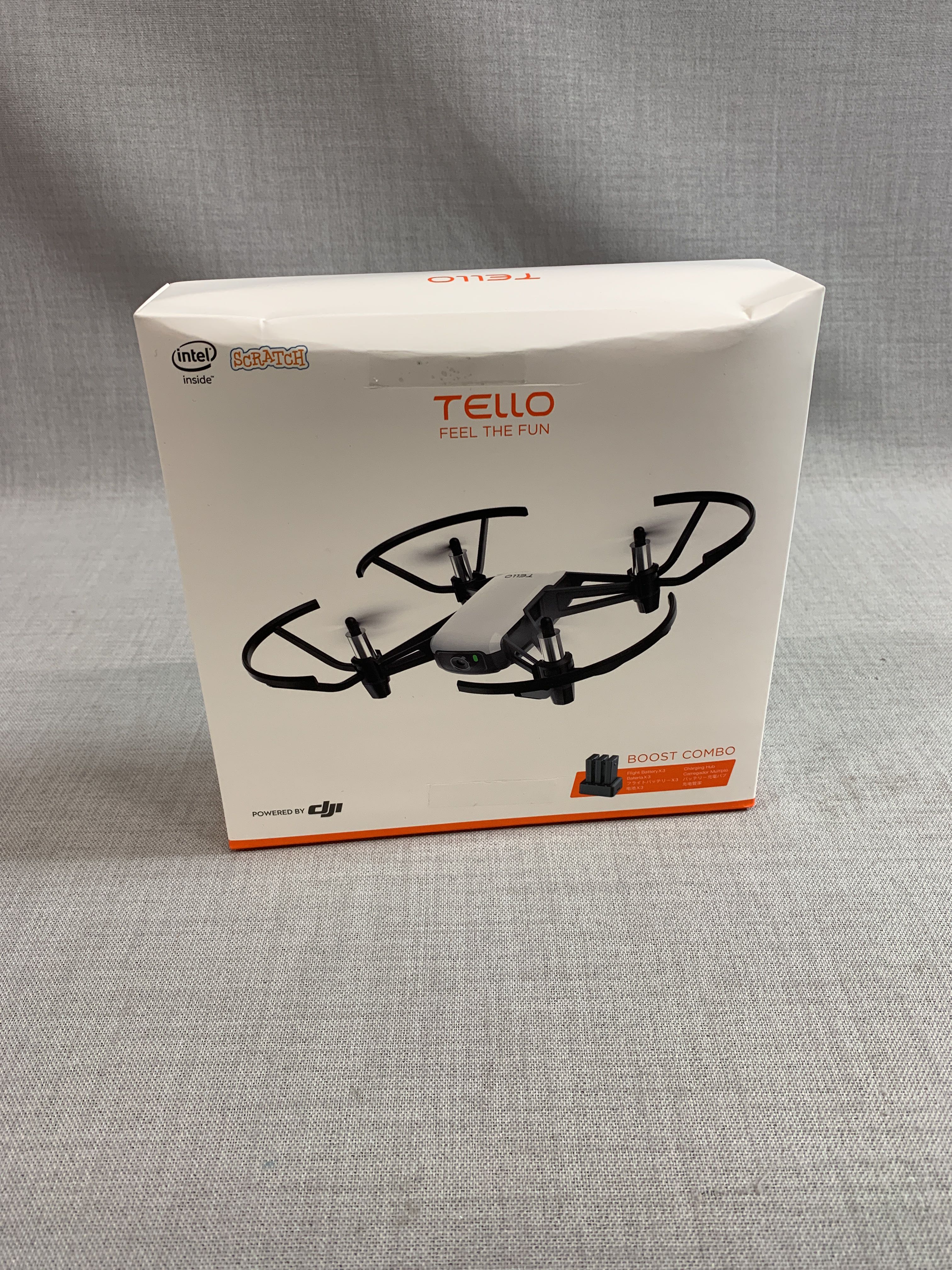 Small drone powered by DJI, Ryze Tech Tello Boost Combo - PS Auction ...