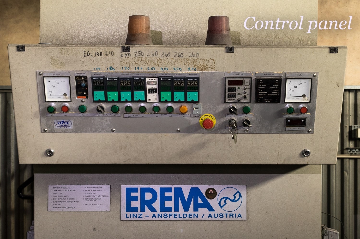 Erema Recycling Line Type 120/16 - PS Auction - We value the future ...