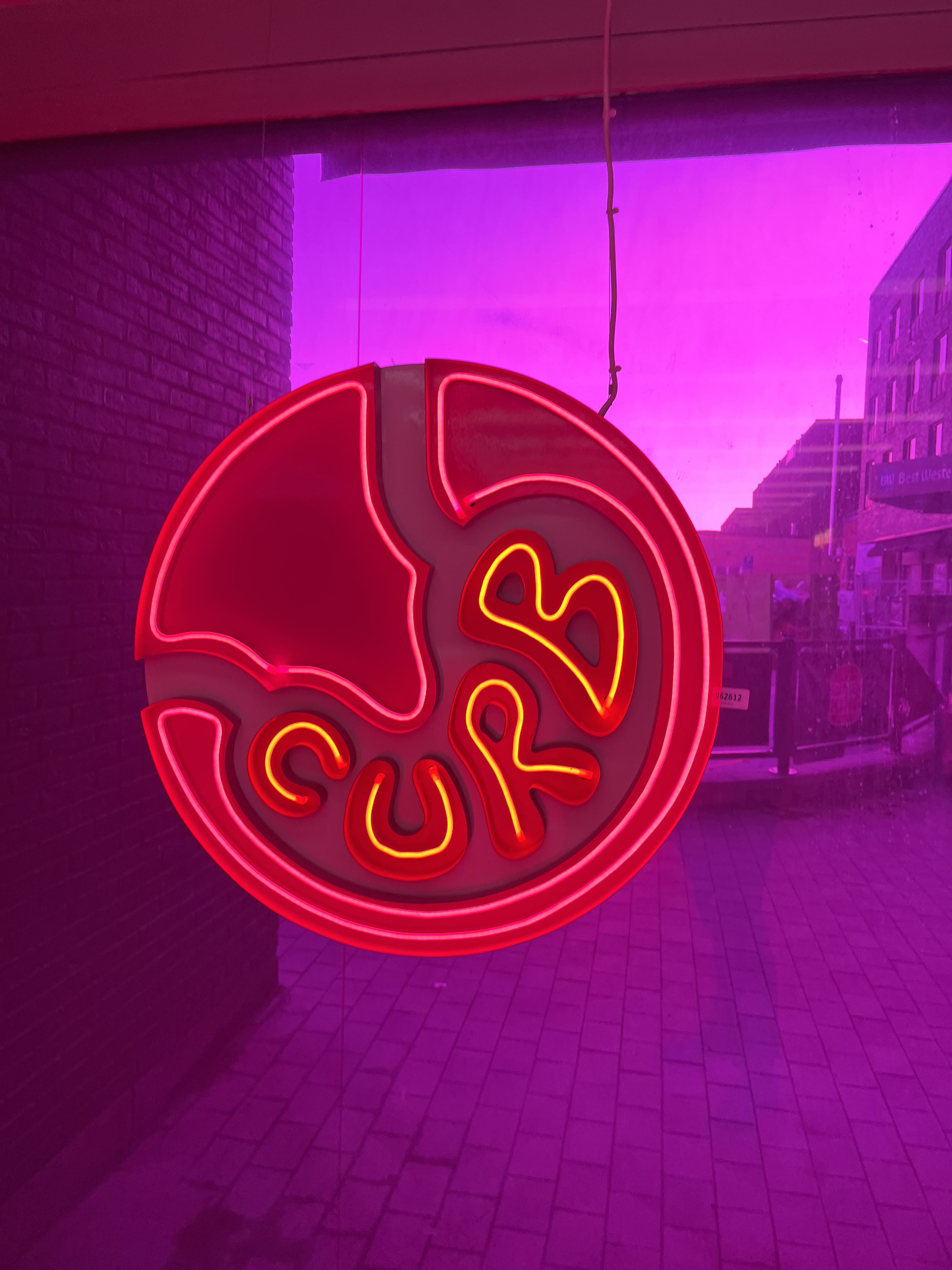 Neon sign "Curb" - PS Auction - We value the future - Largest in net ...