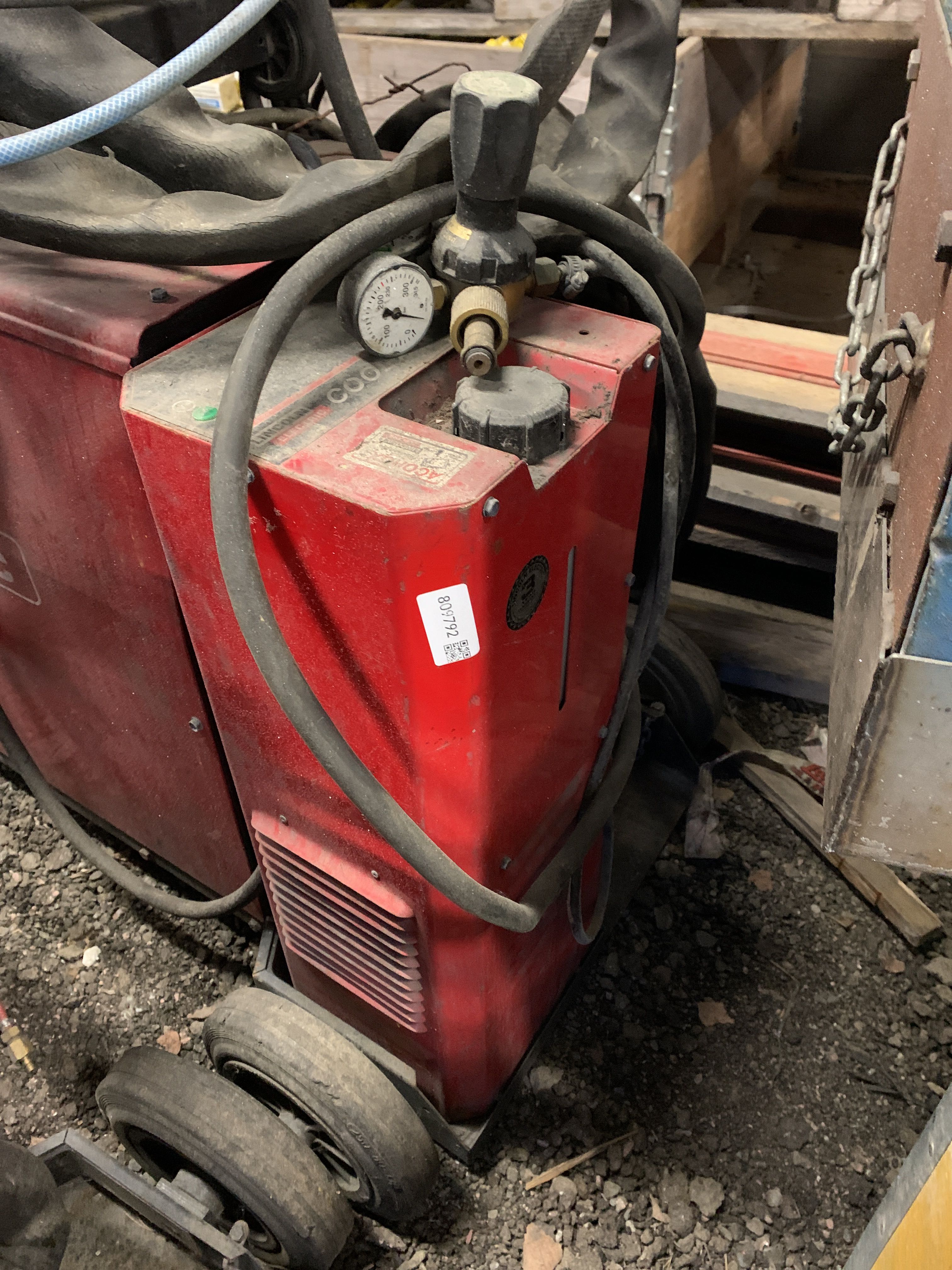 MIG welder with feeder and cooler Lincoln Electric Powertec 425S - PS ...