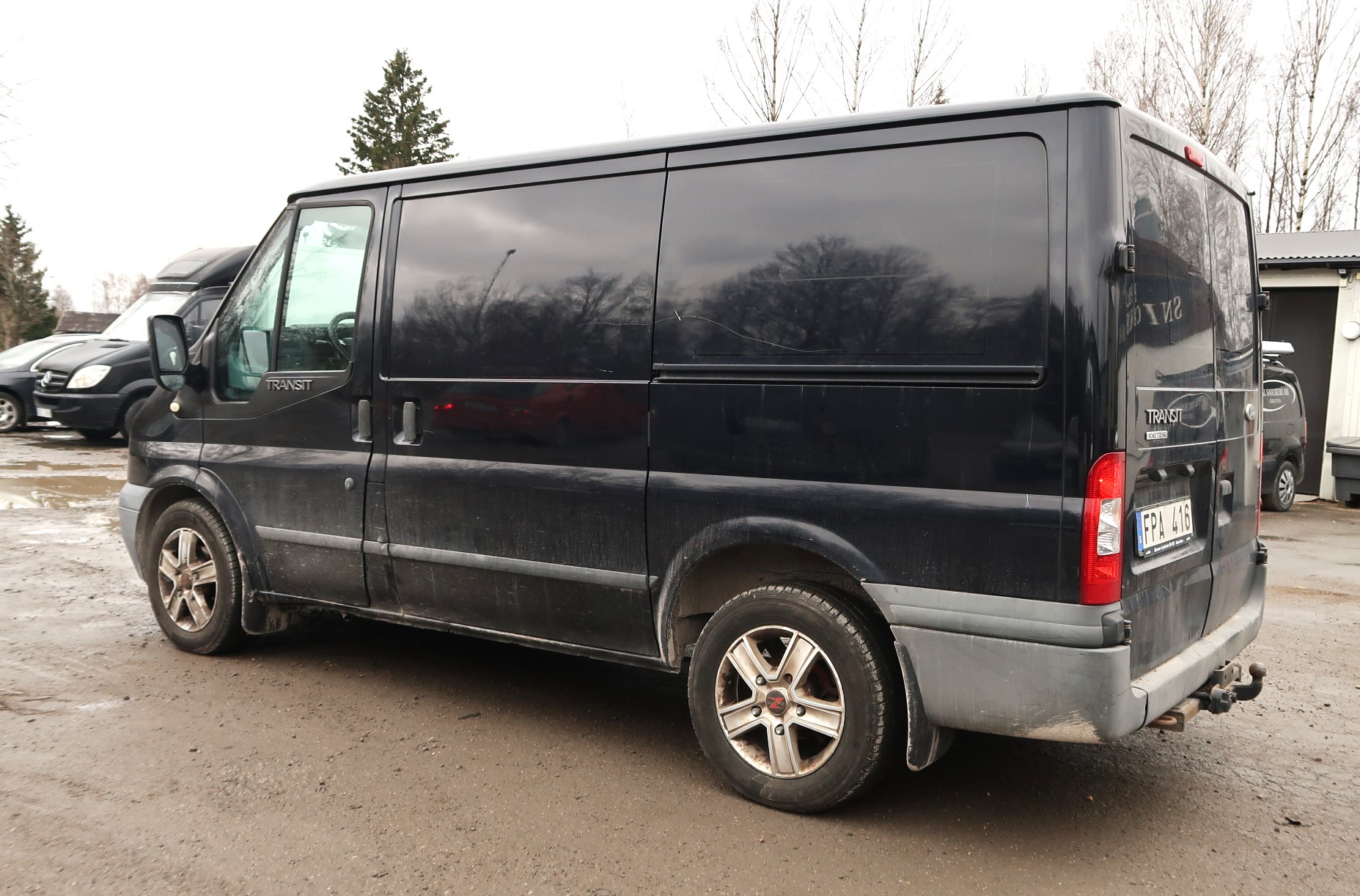 Ford Transit T260 2.2 TDCi Manuell, 100hk, 2012 - Auktioner online ...