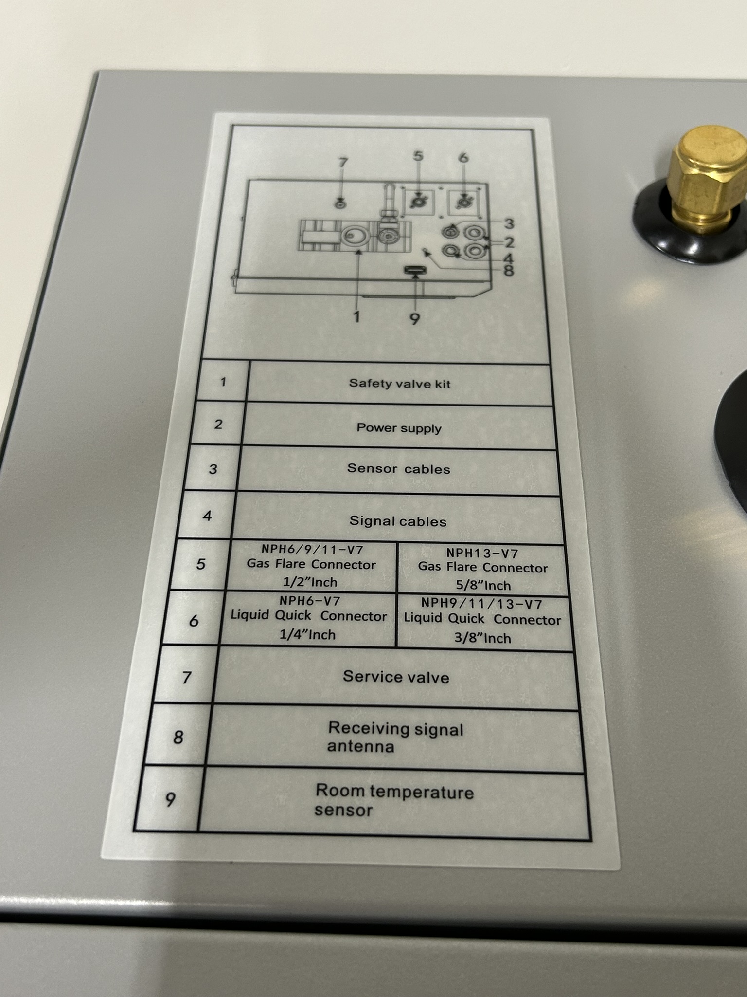 Luft-vattenvärmepump HEFOS V7 9kW - Auktioner online - Nätauktioner ...