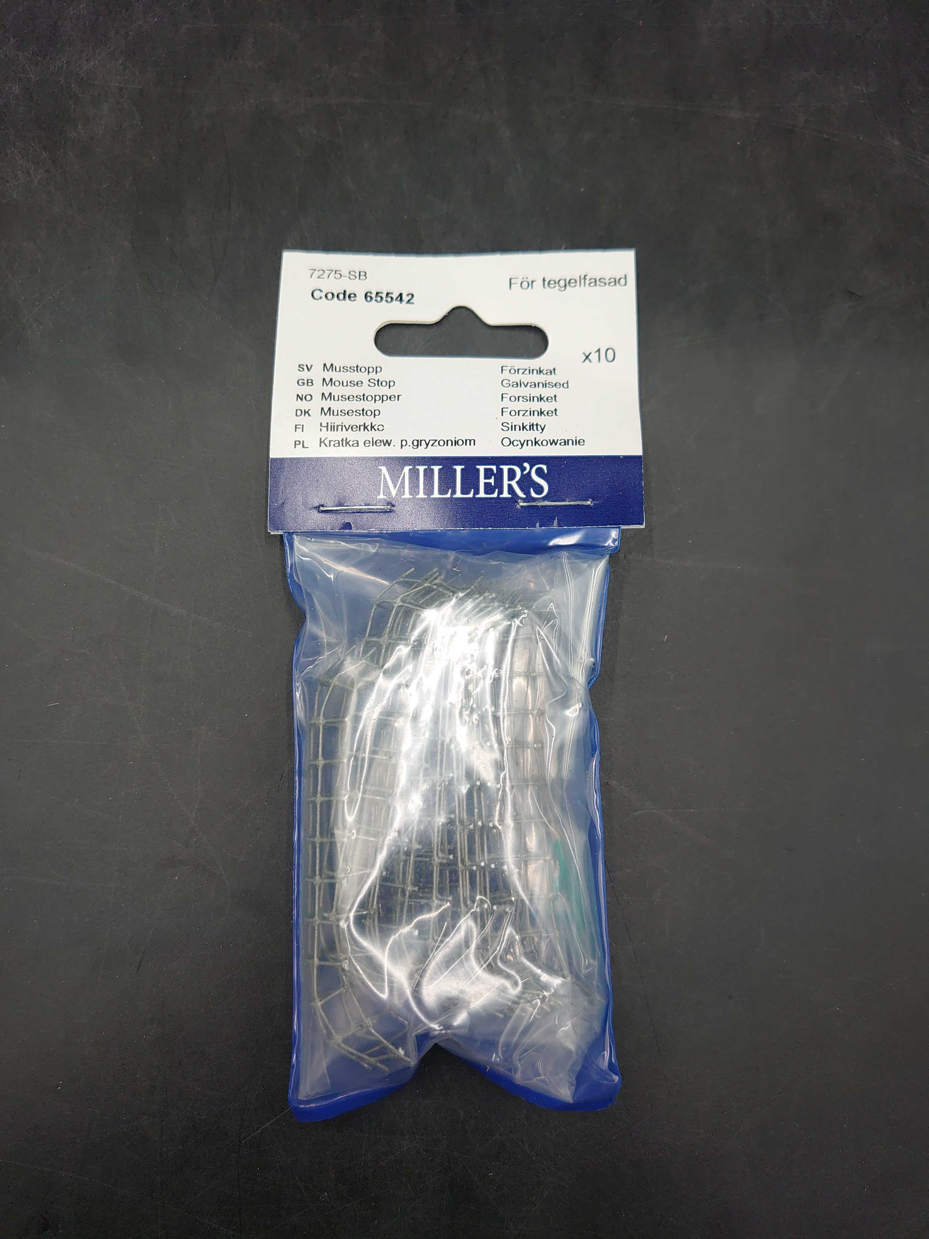 40 st 10-pack Millers musstopp för tegelfasad - Frakt ingår - Auktioner ...