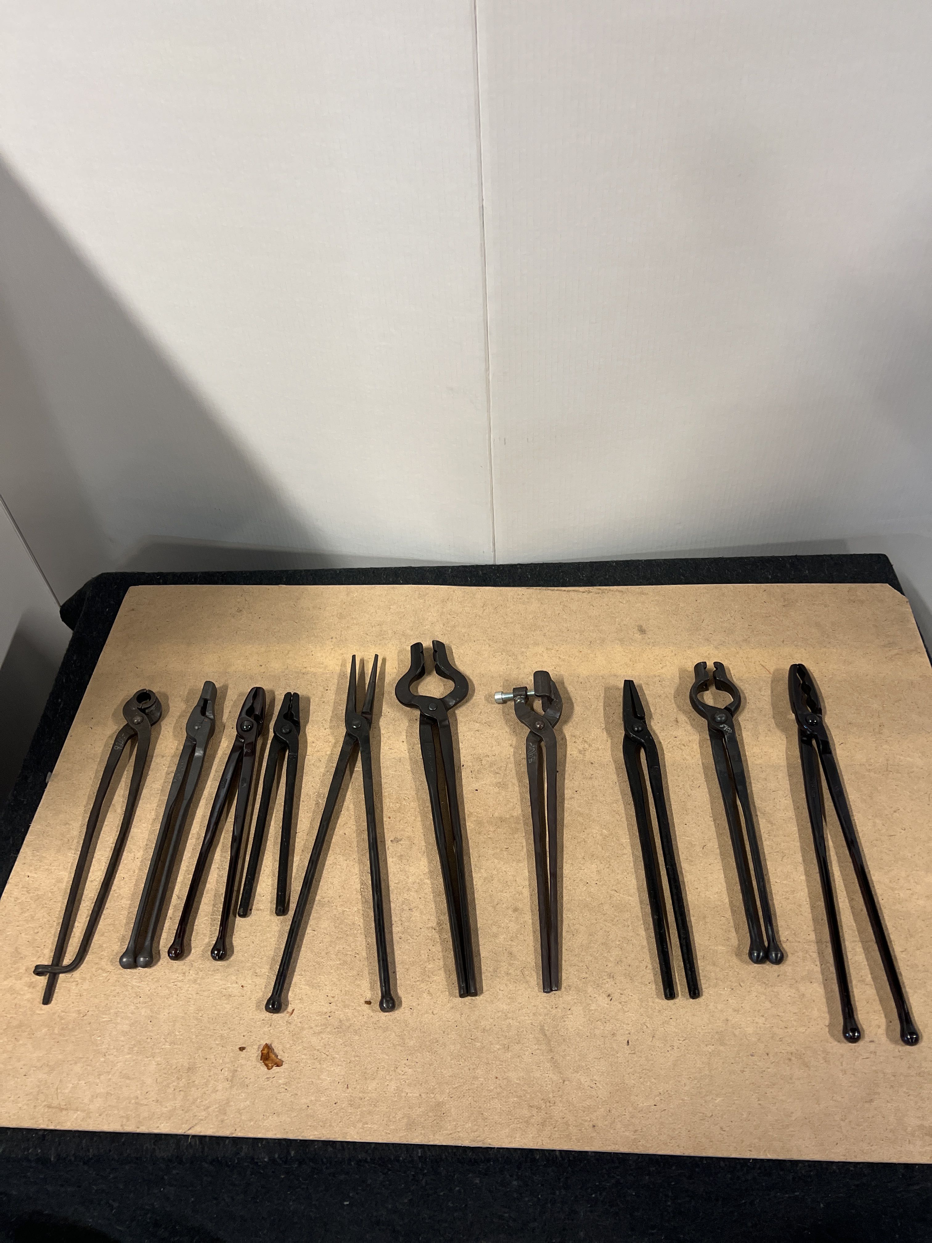 10 mixed wrought iron rods - PS Auction - We value the future - Largest ...