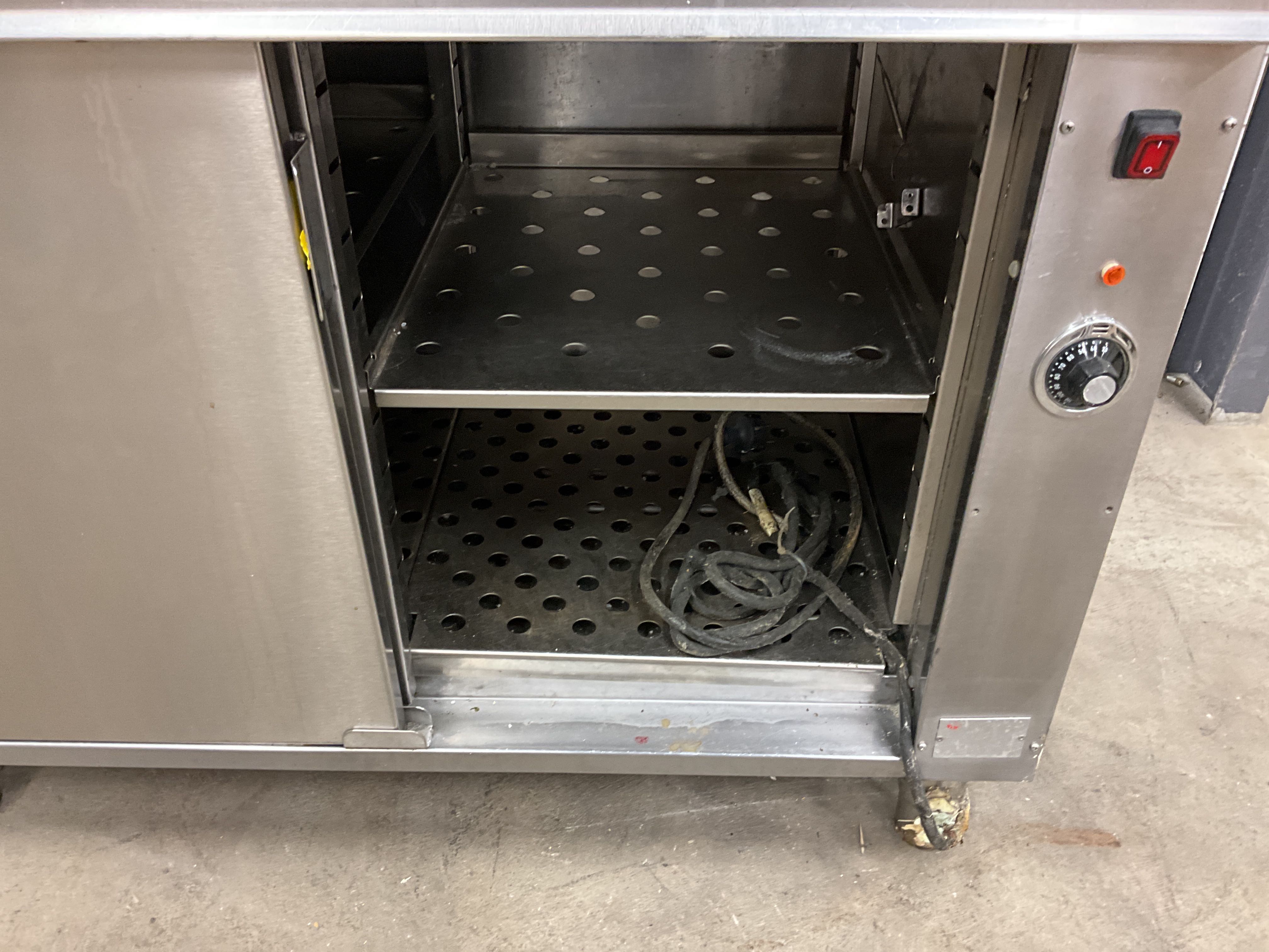 Stainless steel heating bench - PS Auction - We value the future ...