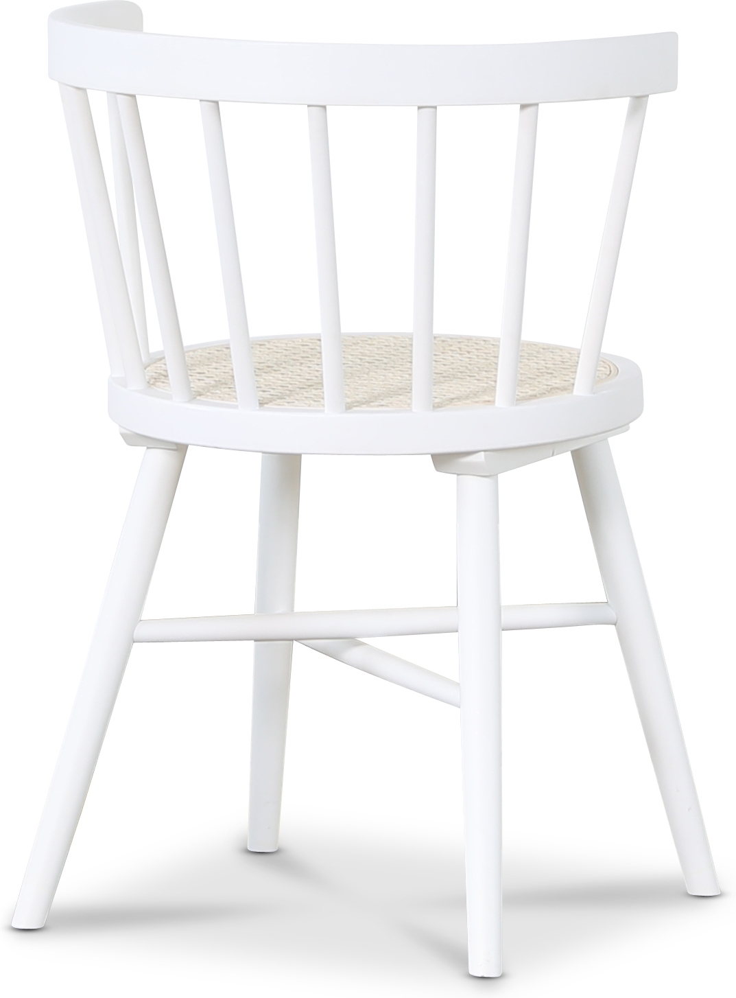 Juno vit pinnstol med rottingsits - Auktioner online - Nätauktioner & Konkursauktioner | PS Auction