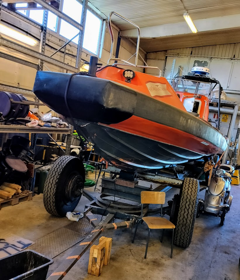 Räddningsbåt alusafe 770 twin frb -2007 Volvo Penta motor 2007 och ...