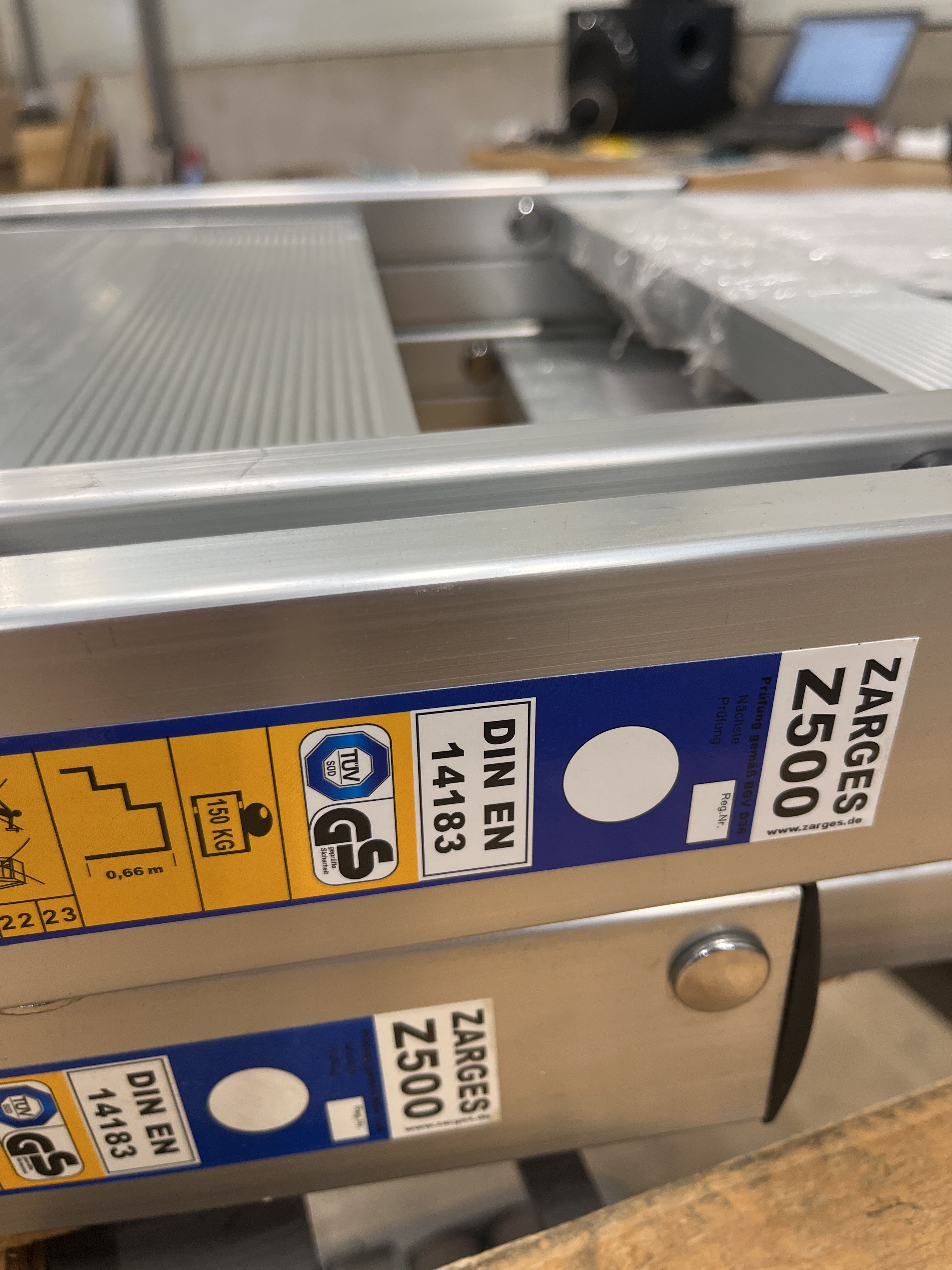 Work trestle Zarges Z500 - PS Auction - We value the future - Largest in net auctions